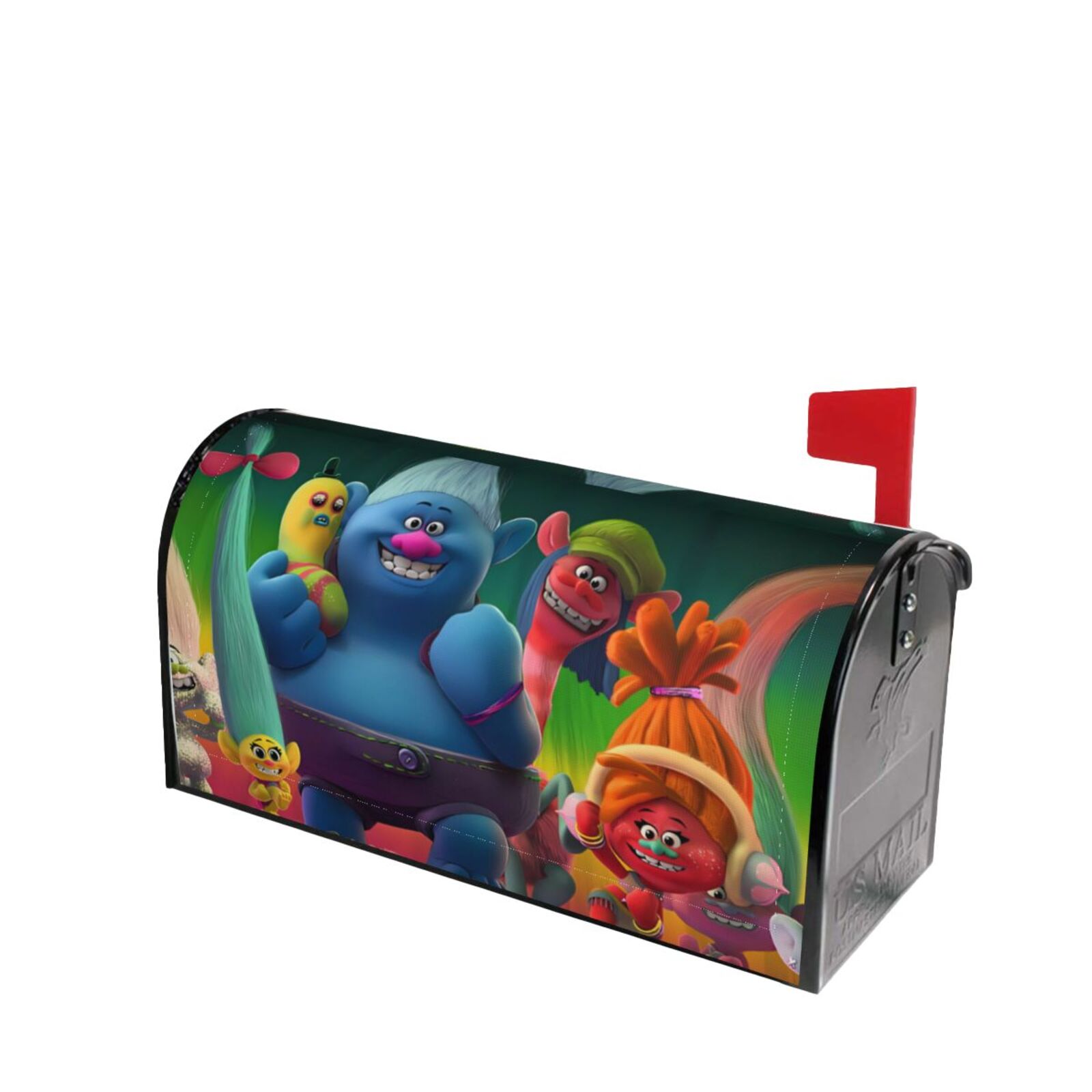 Lsque Trolls Band Together Mailbox Cover Standard Size ,Magnetic ...