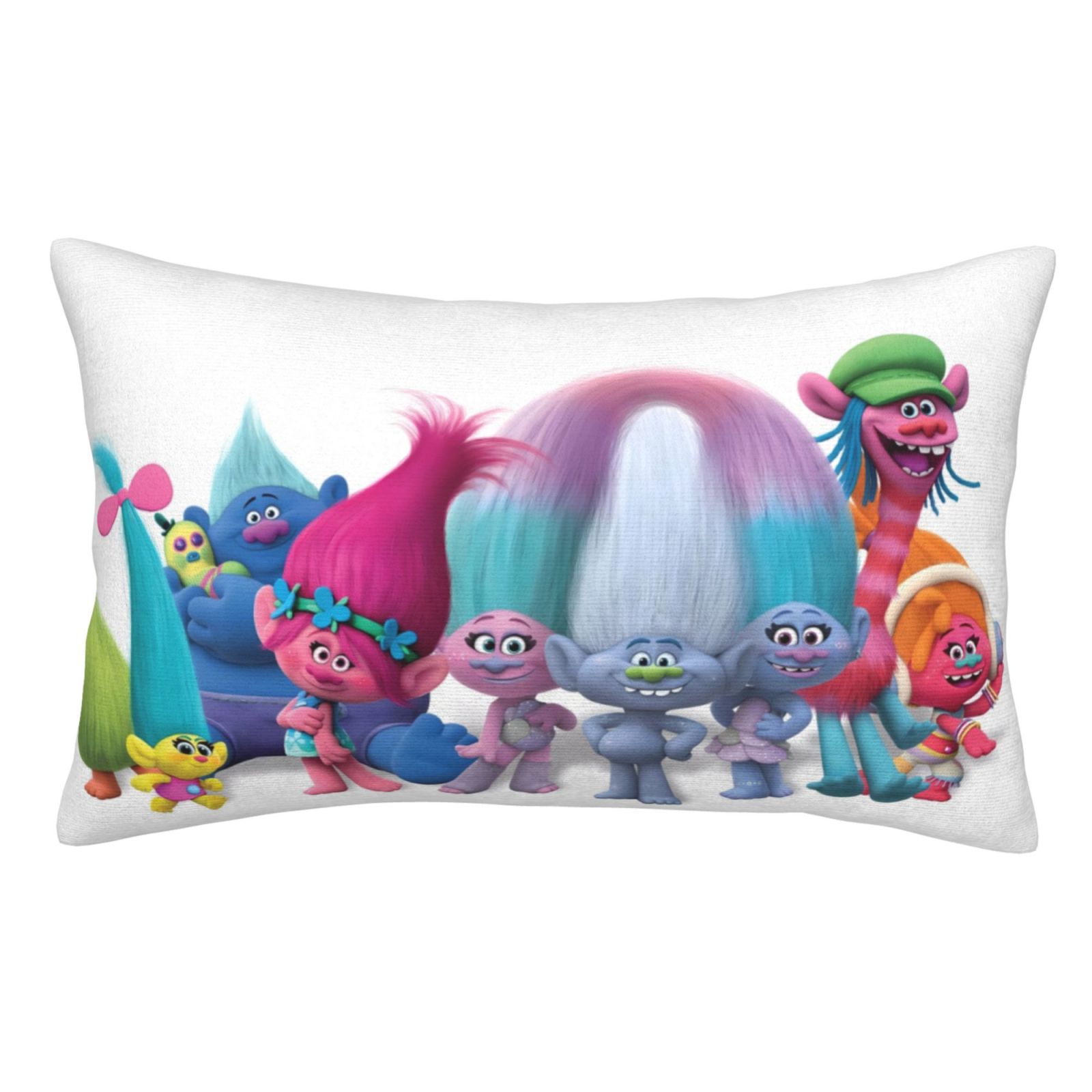 Lsque Trolls Band Together Pattern Bedding Waterproof Pillow Protector ...