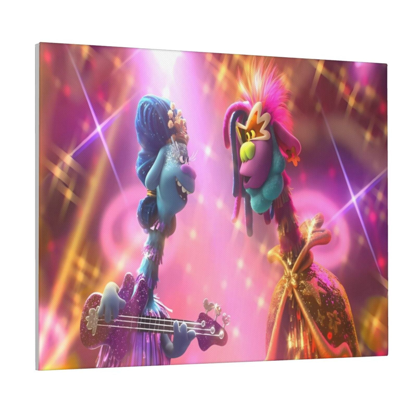 Lsque Trolls Band Together Print Wall Art – Decorative Picture for ...