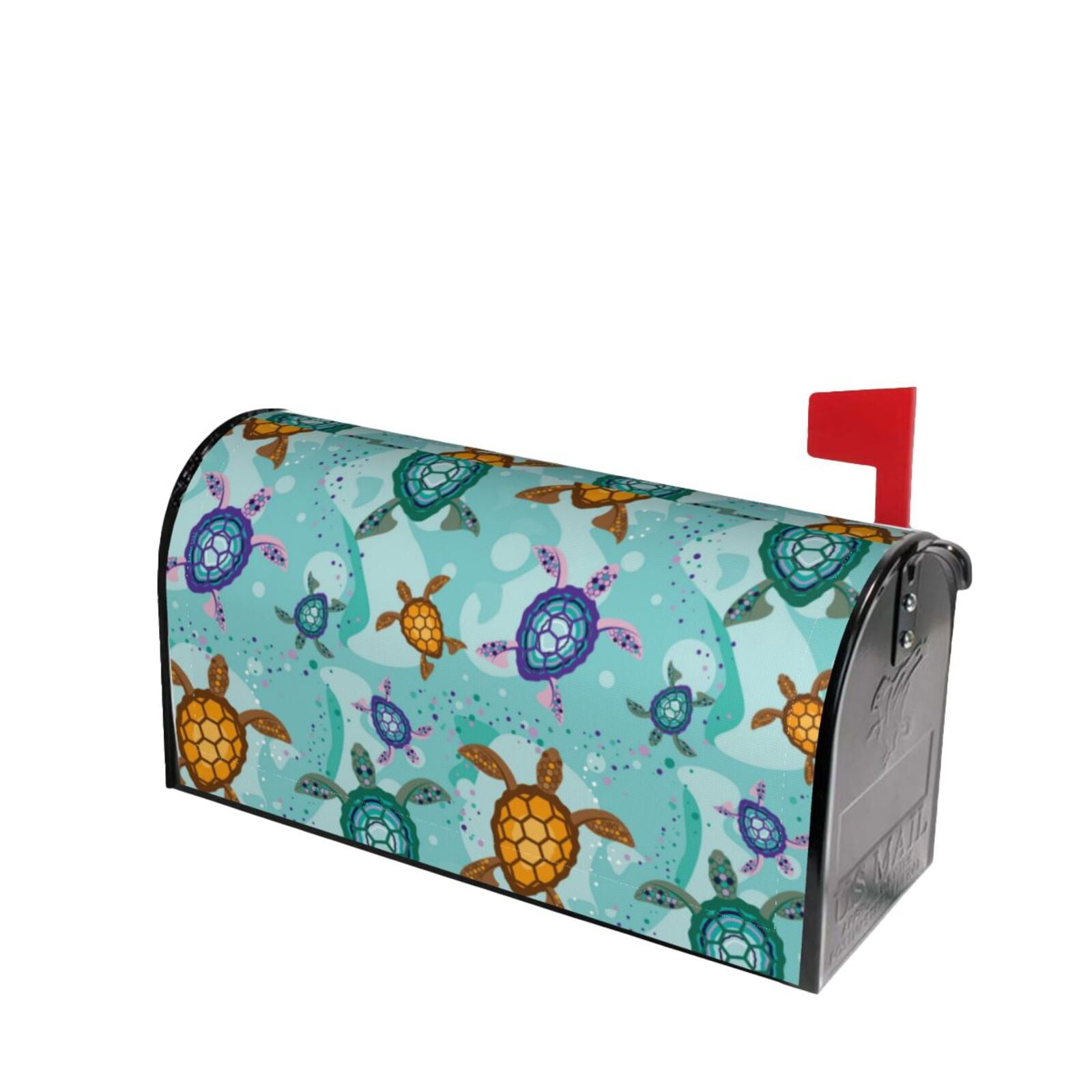 Lsque Turtles And Sea Mailbox Cover Standard Size ,Magnetic Mailbox ...