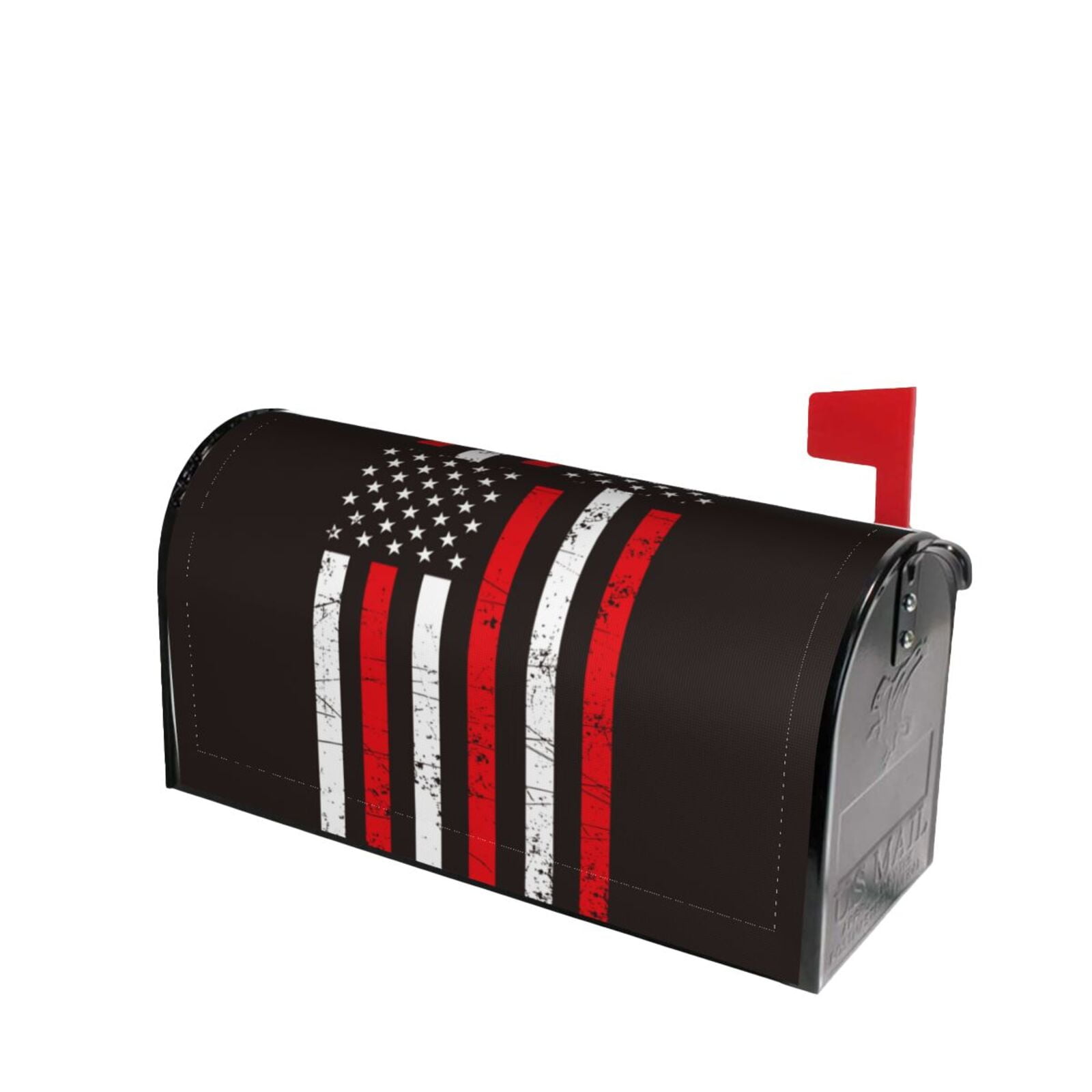 Lsque USA Flag Cross Mailbox Cover Standard Size ,Magnetic Mailbox ...