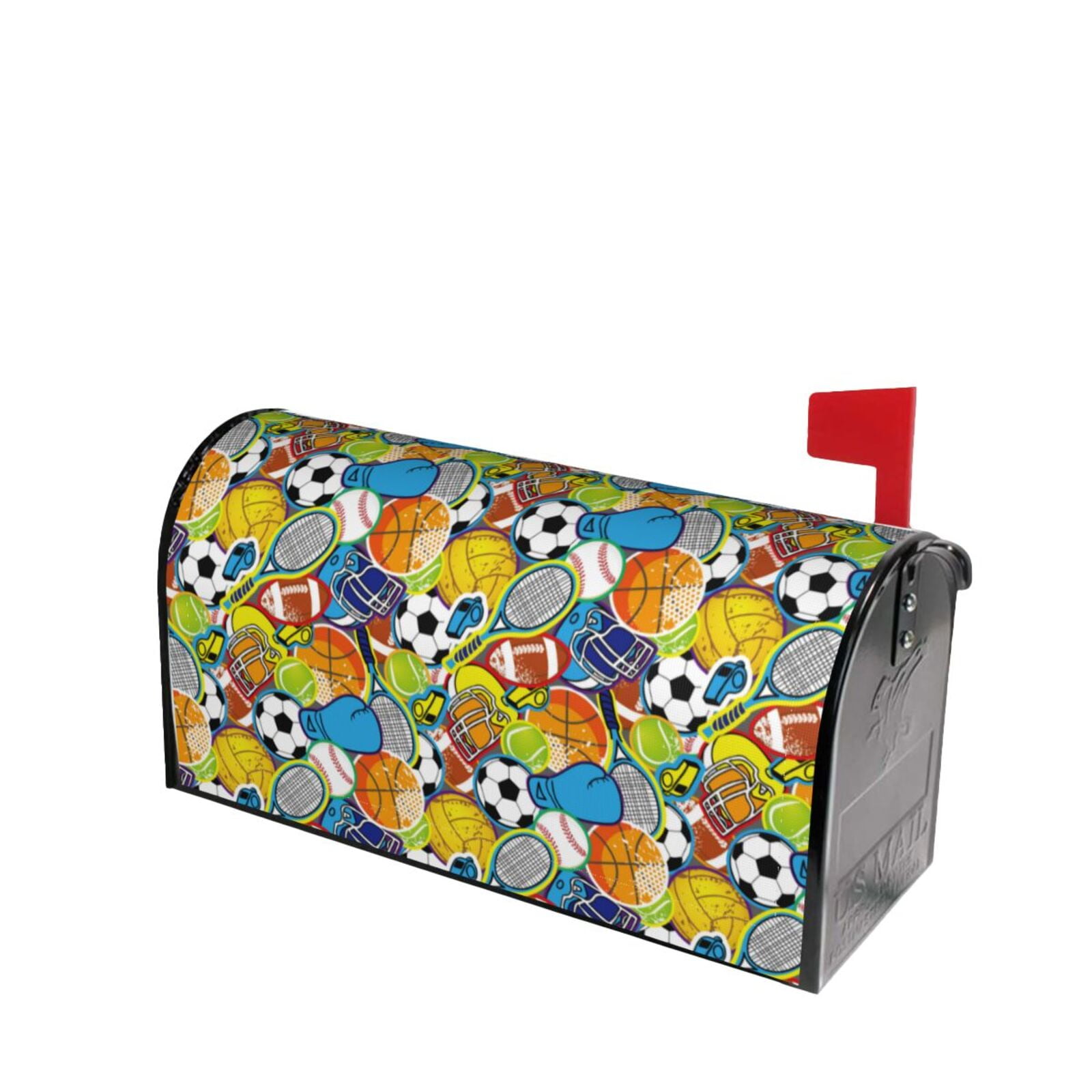 Lsque Various Balls Mailbox Cover Standard Size ,Magnetic Mailbox ...