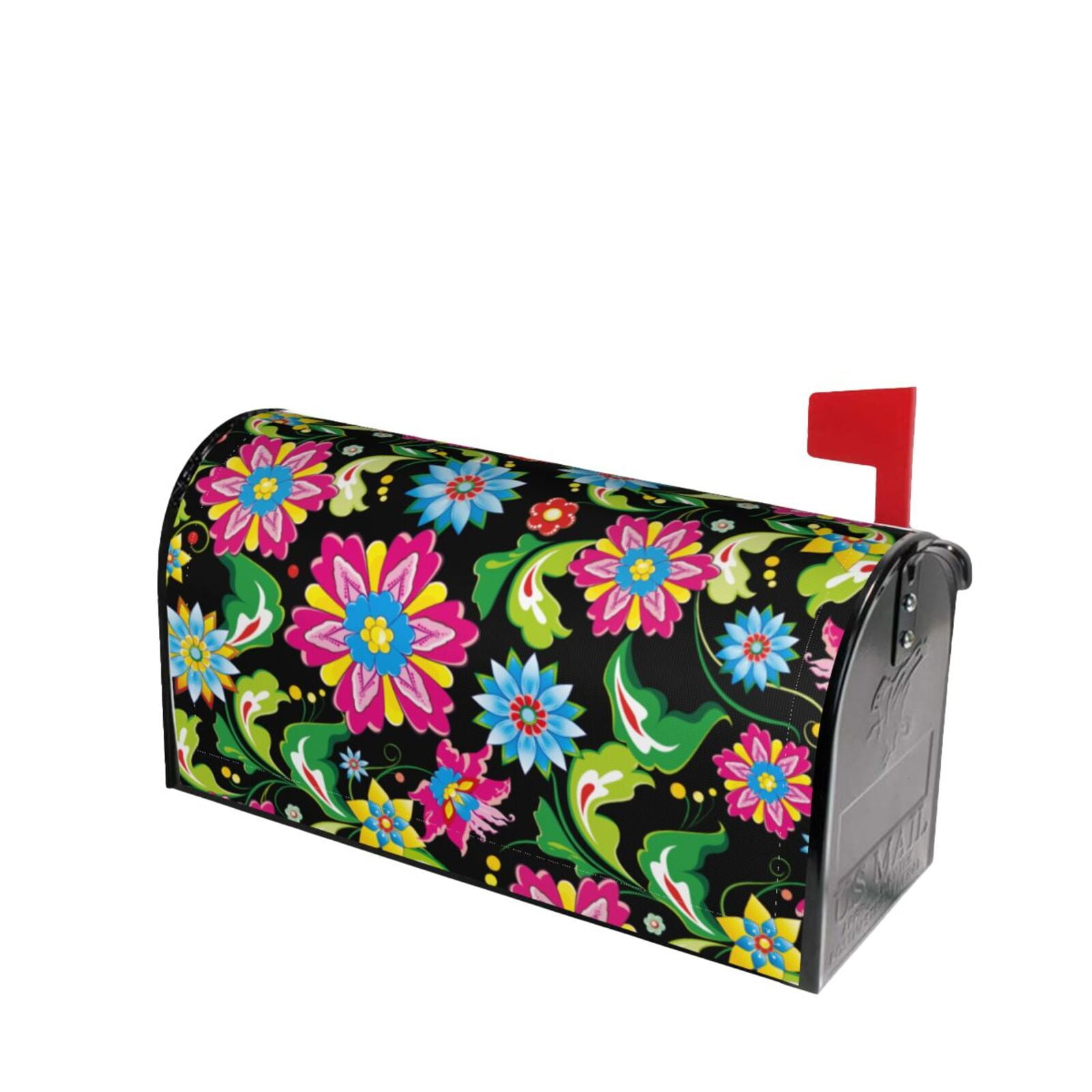 Lsque Vector Mexican Otomi Style Bright Mailbox Cover Standard Size ...