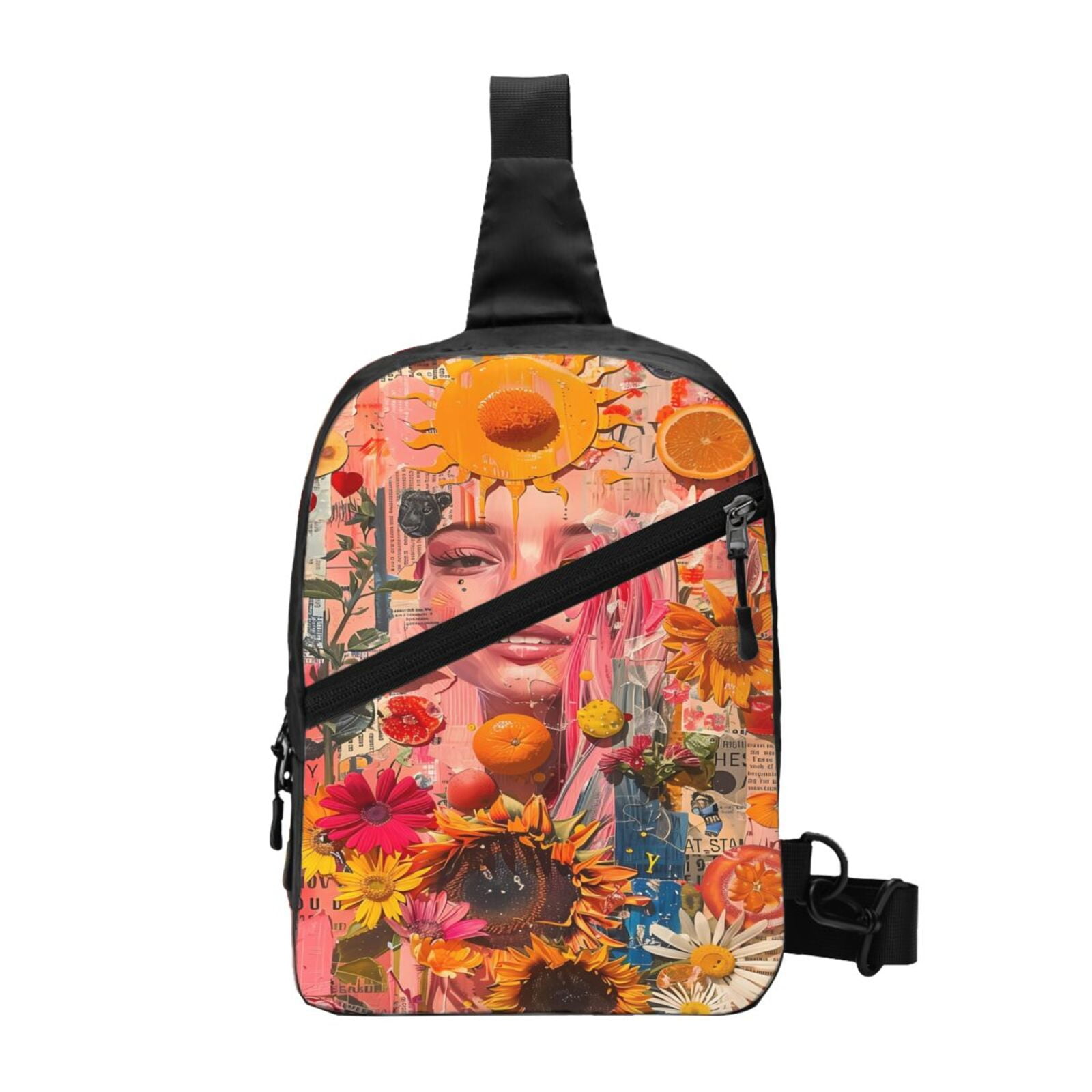 Lsque Vibrant Floral Collage Portrait Pattern Chest Package – Foldable ...