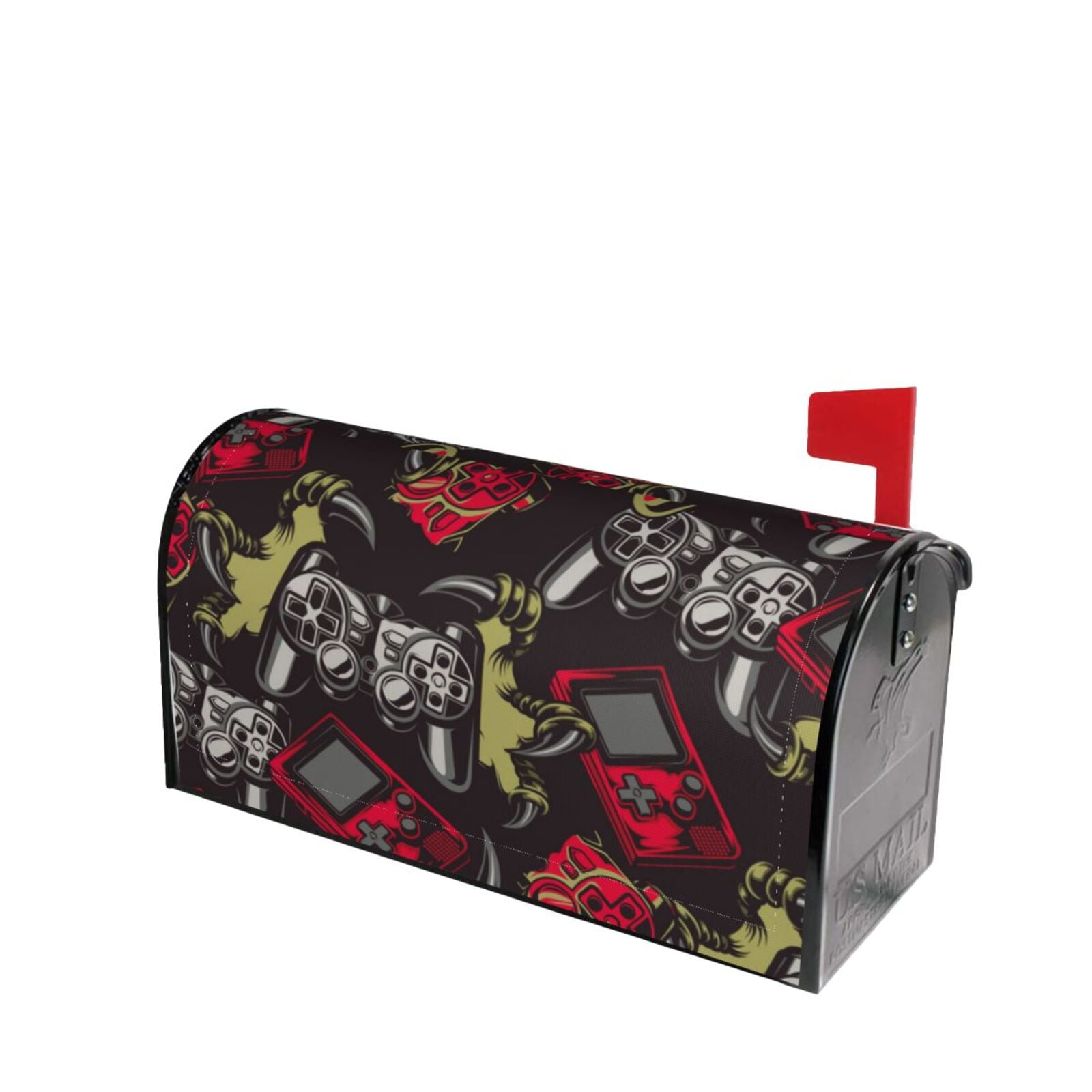 Lsque Vintage Gaming Mailbox Cover Standard Size ,Magnetic Mailbox ...