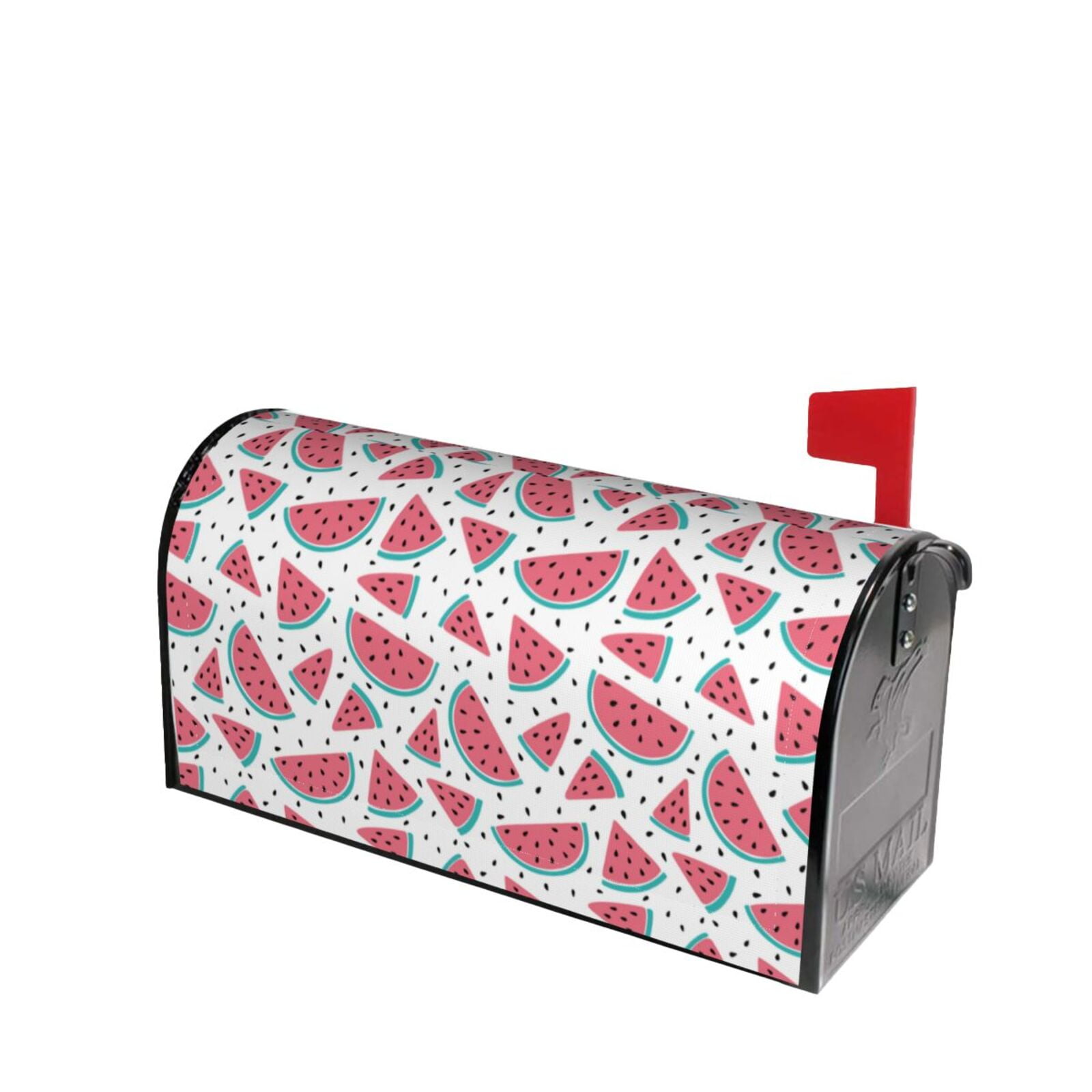 Lsque Watermelon Mailbox Cover Standard Size ,Magnetic Mailbox Covers ...