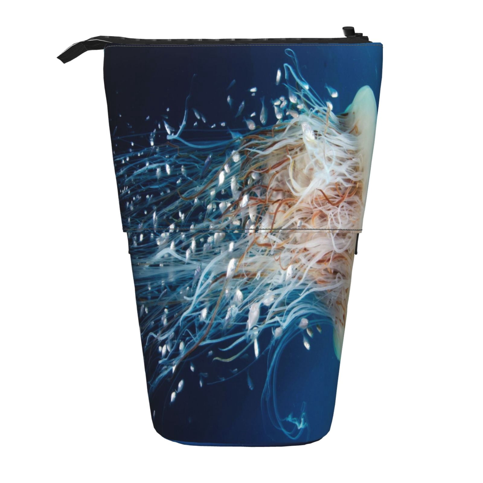 Lsque White Jellyfish Dansing in the Ocean Pattern Telescopic Pencil ...