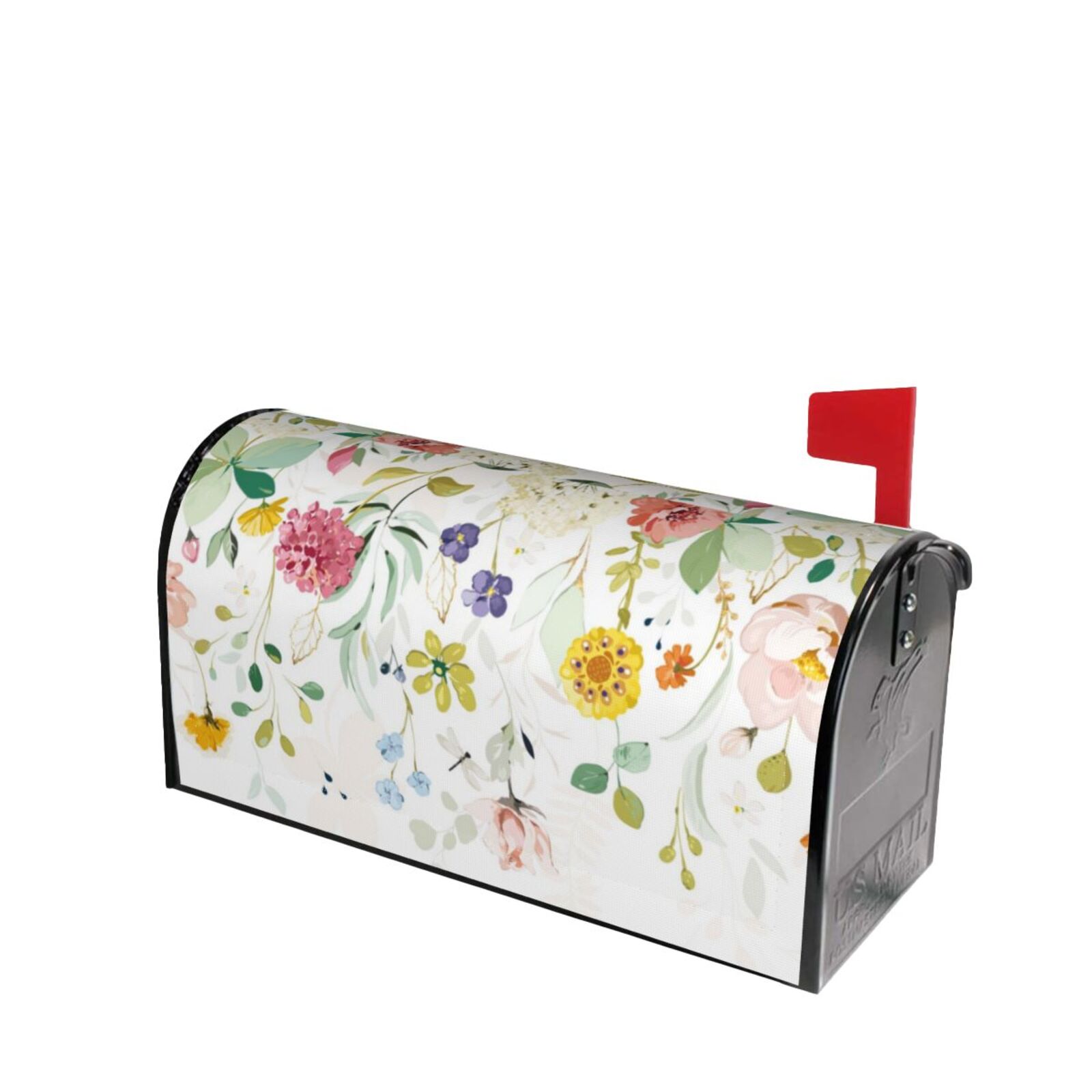 Lsque Wildflowers Mailbox Cover Standard Size ,Magnetic Mailbox Covers ...