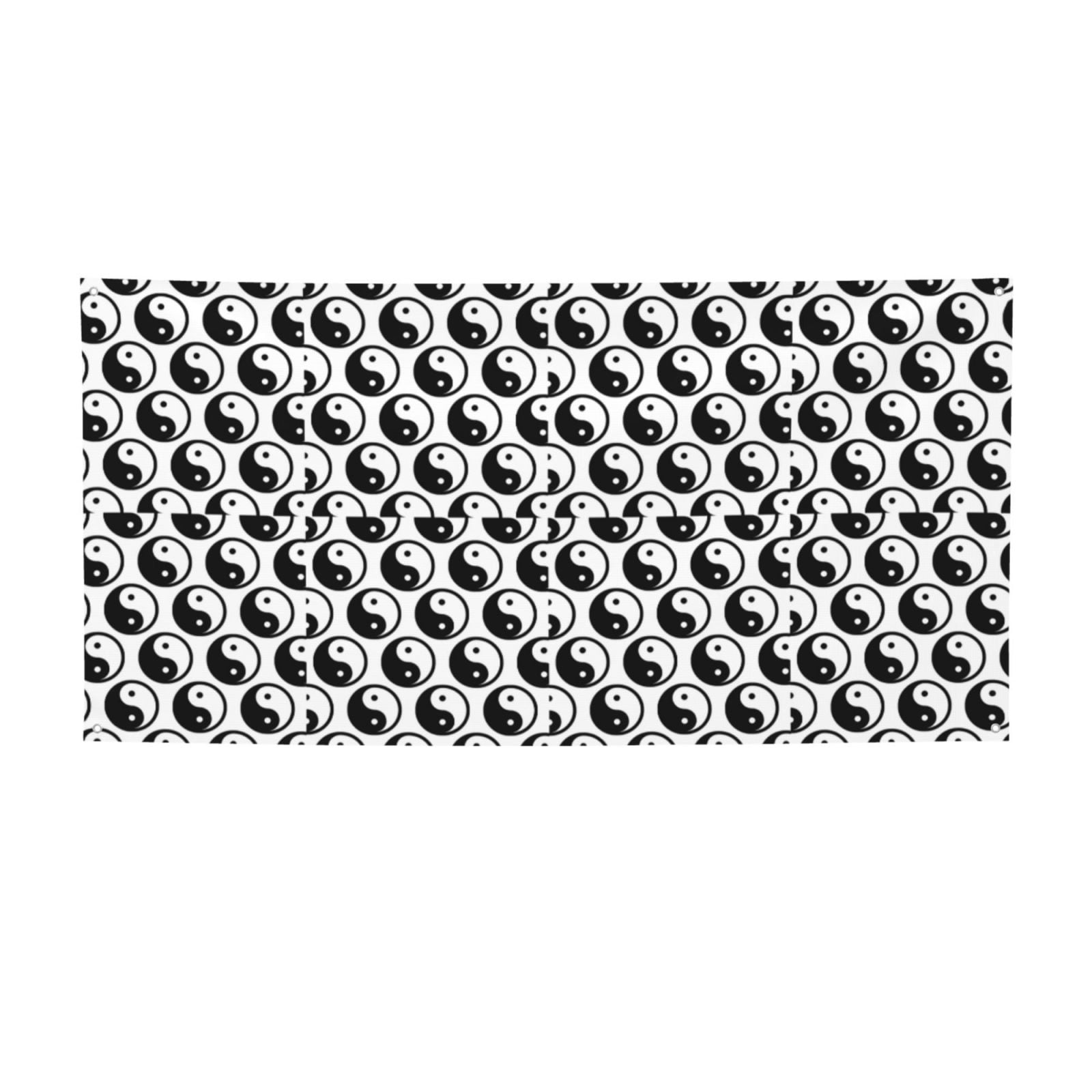 Lsque Yin Yang Pattern Party Banner, Festive Banner , Holiday ...