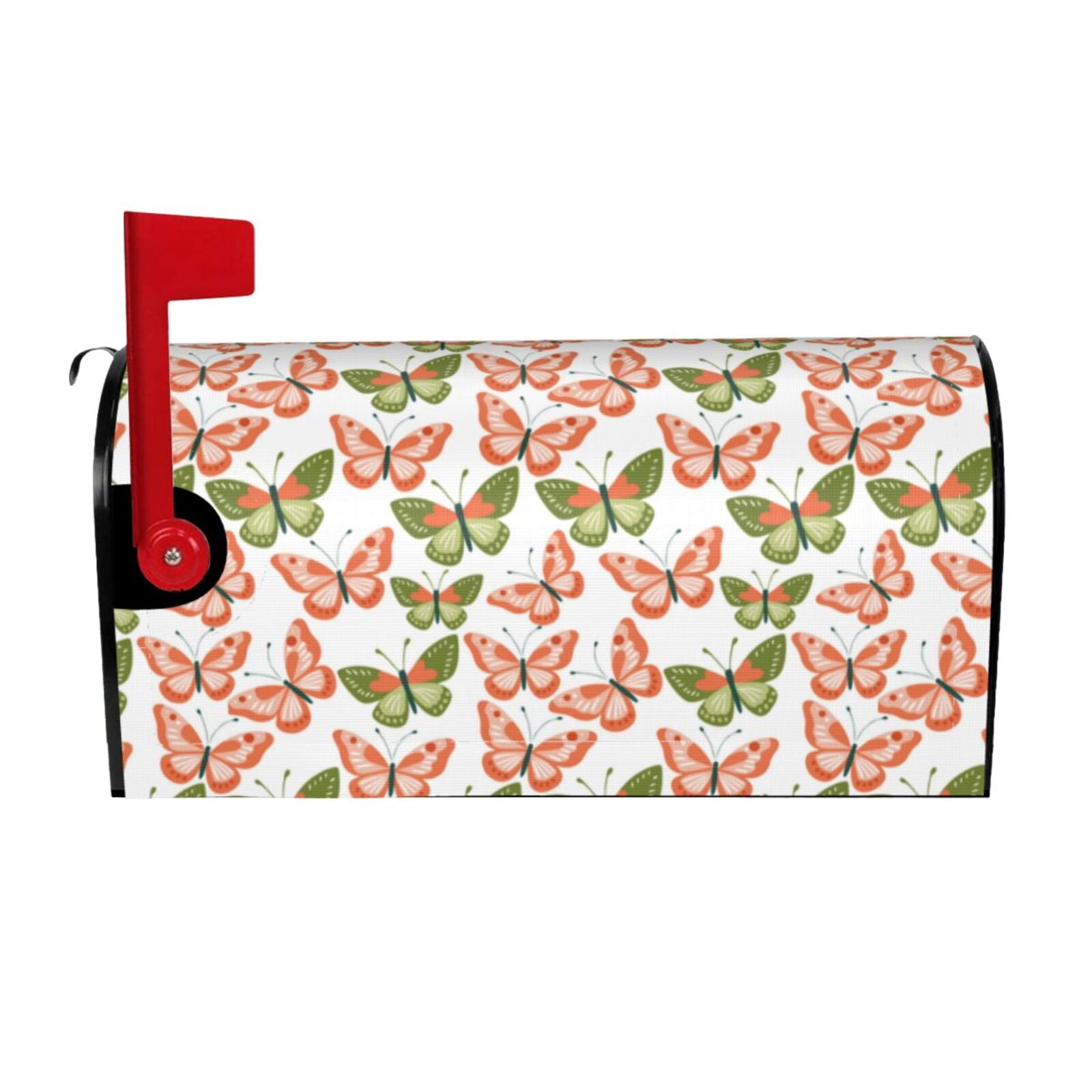 Lsque butterfly Mailbox Cover Standard Size ,Magnetic Mailbox Covers ...