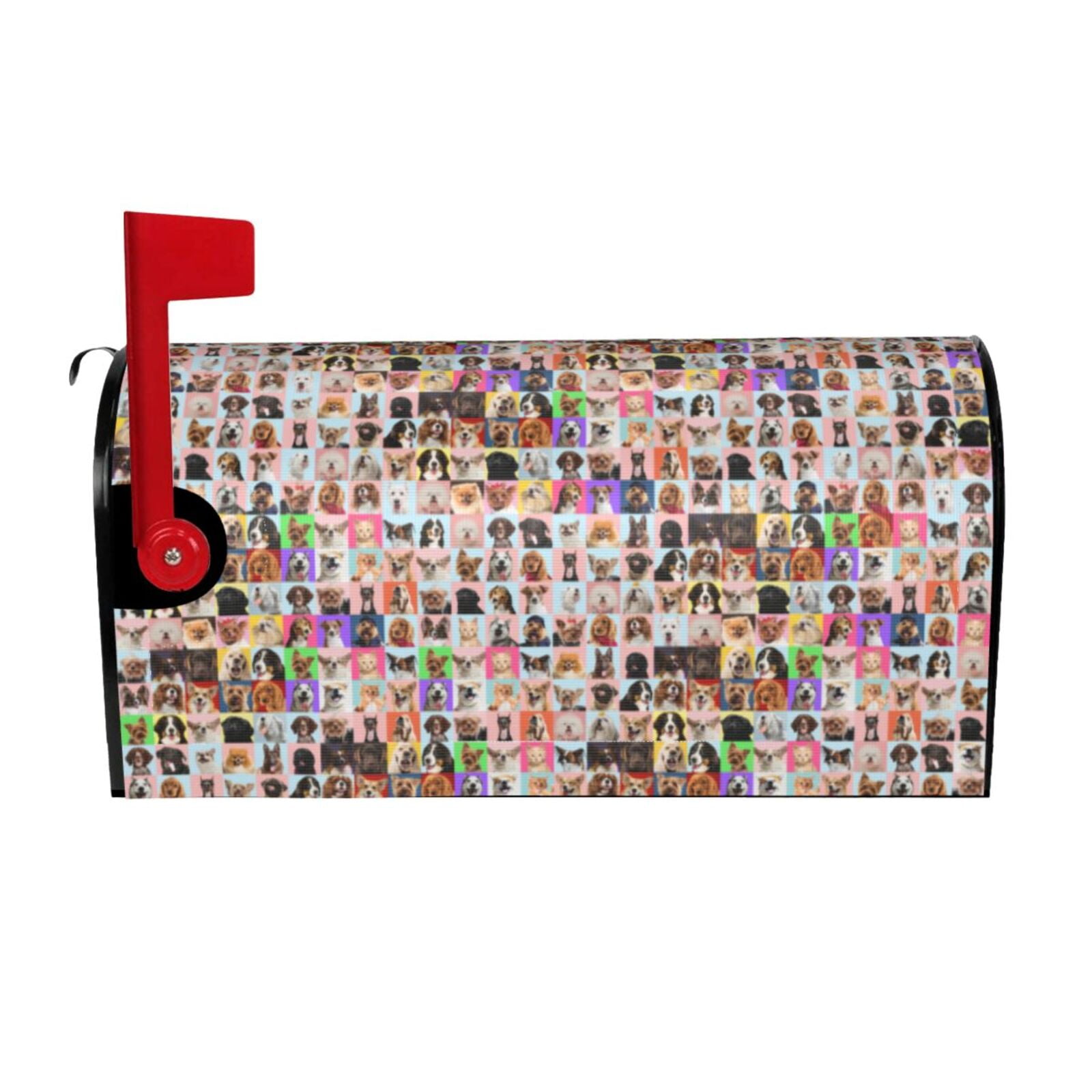 Lsque dogs and cats Mailbox Cover Standard Size ,Magnetic Mailbox ...