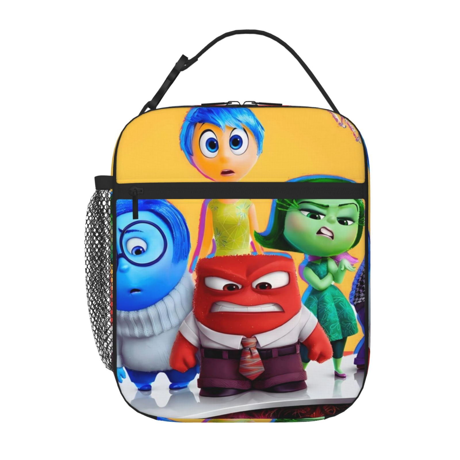 Lsque inside out 2 Pattern Insulated Lunch Bag – Lunch Box with Thick ...