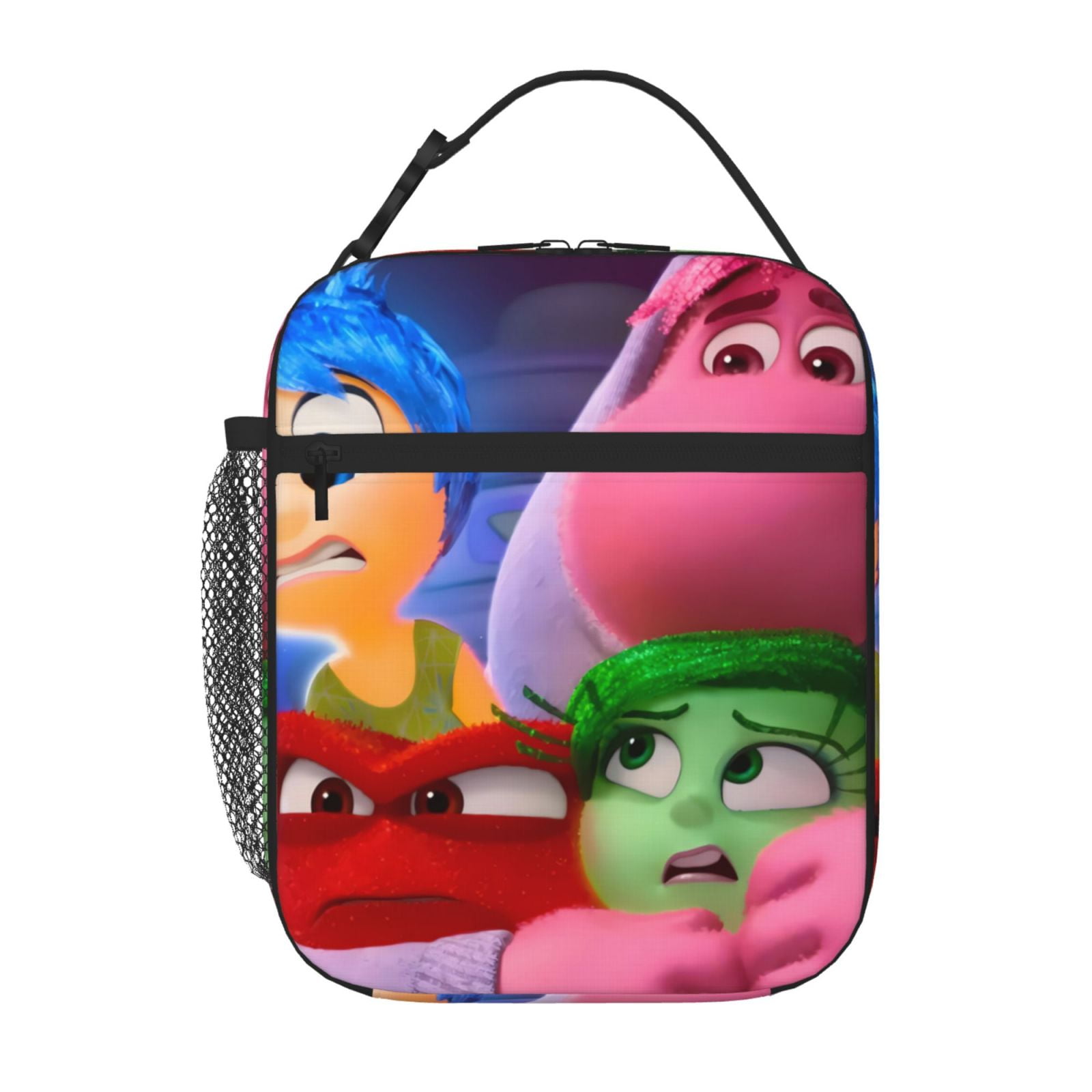 Lsque inside out 2 Pattern Insulated Lunch Bag – Lunch Box with Thick ...