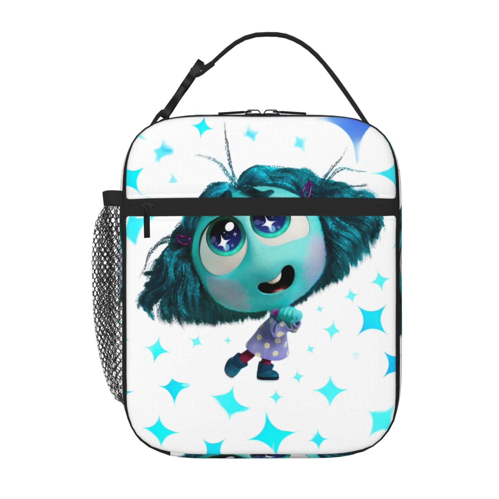 Lsque inside out 2 Pattern Insulated Lunch Bag – Lunch Box with Thick ...