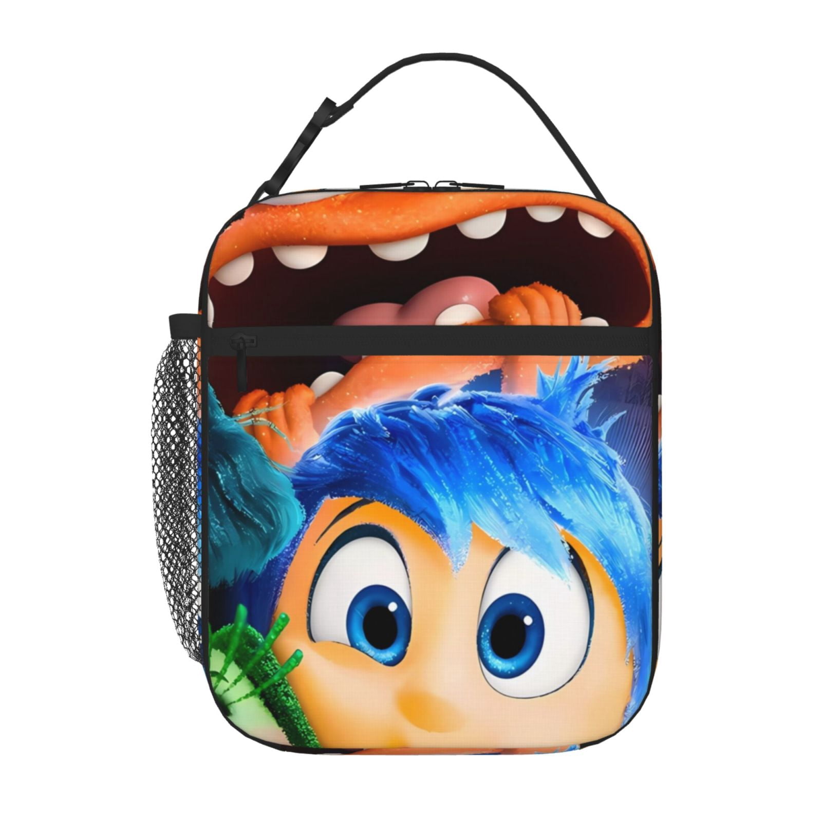 Lsque inside out 2 Pattern Insulated Lunch Bag – Lunch Box with Thick ...