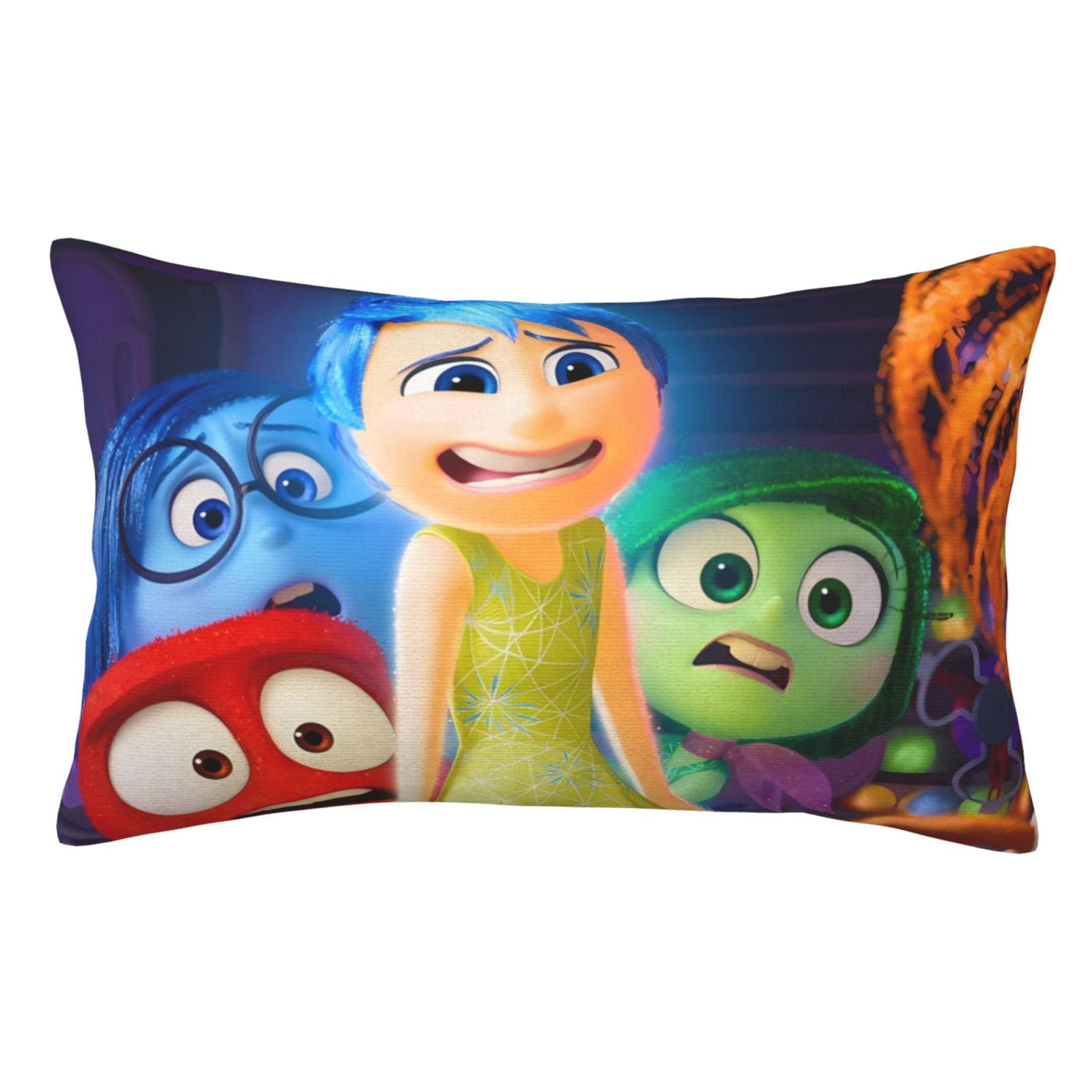 Lsque inside out 2 Pattern Bedding Waterproof Pillow Protector Zippered ...