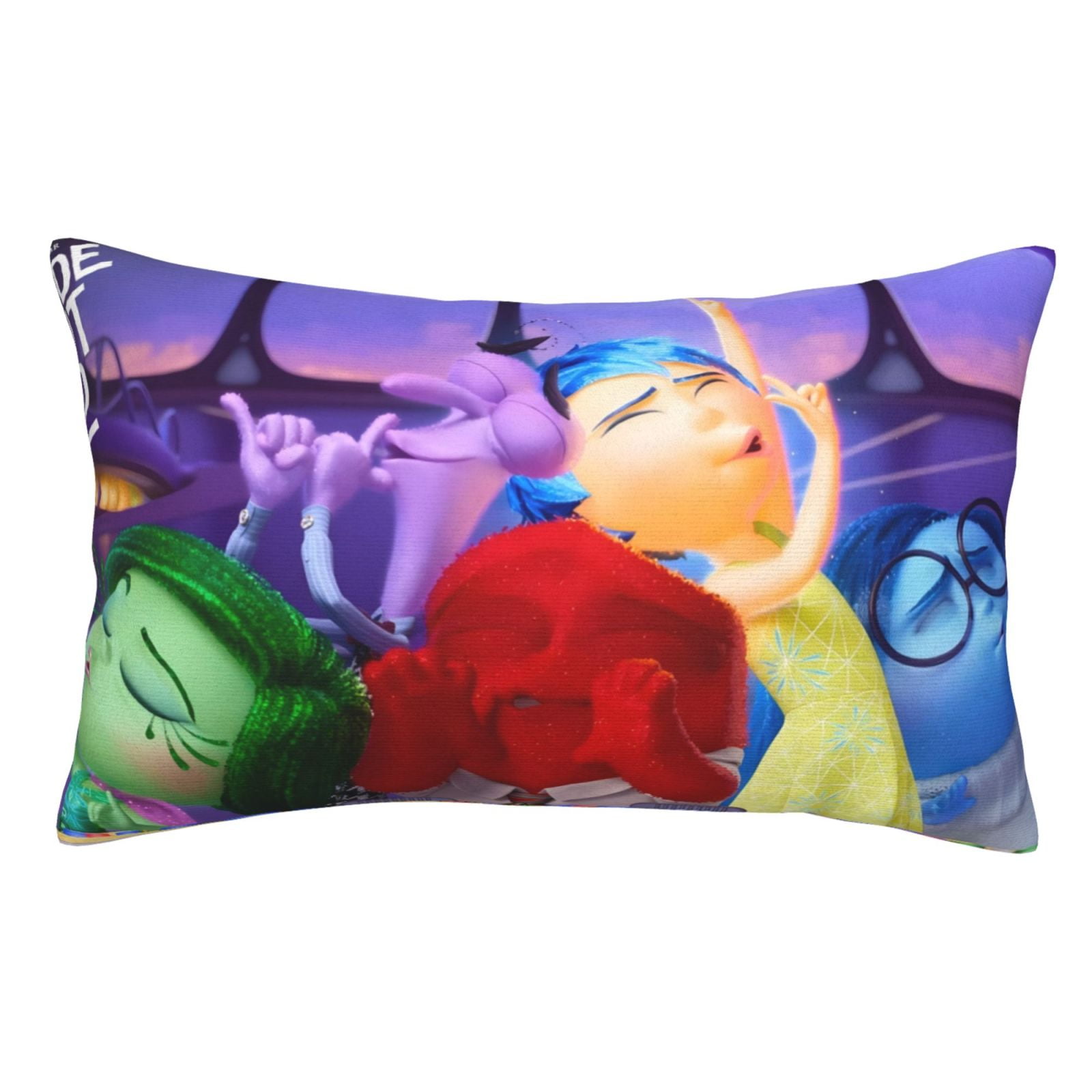 Lsque inside out 2 Pattern Bedding Waterproof Pillow Protector Zippered ...