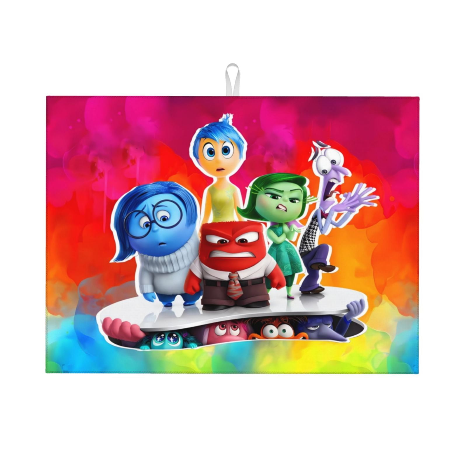 Lsque inside out 2 Pattern Drying Mat for Kitchen Counter, 18x24 Inch ...