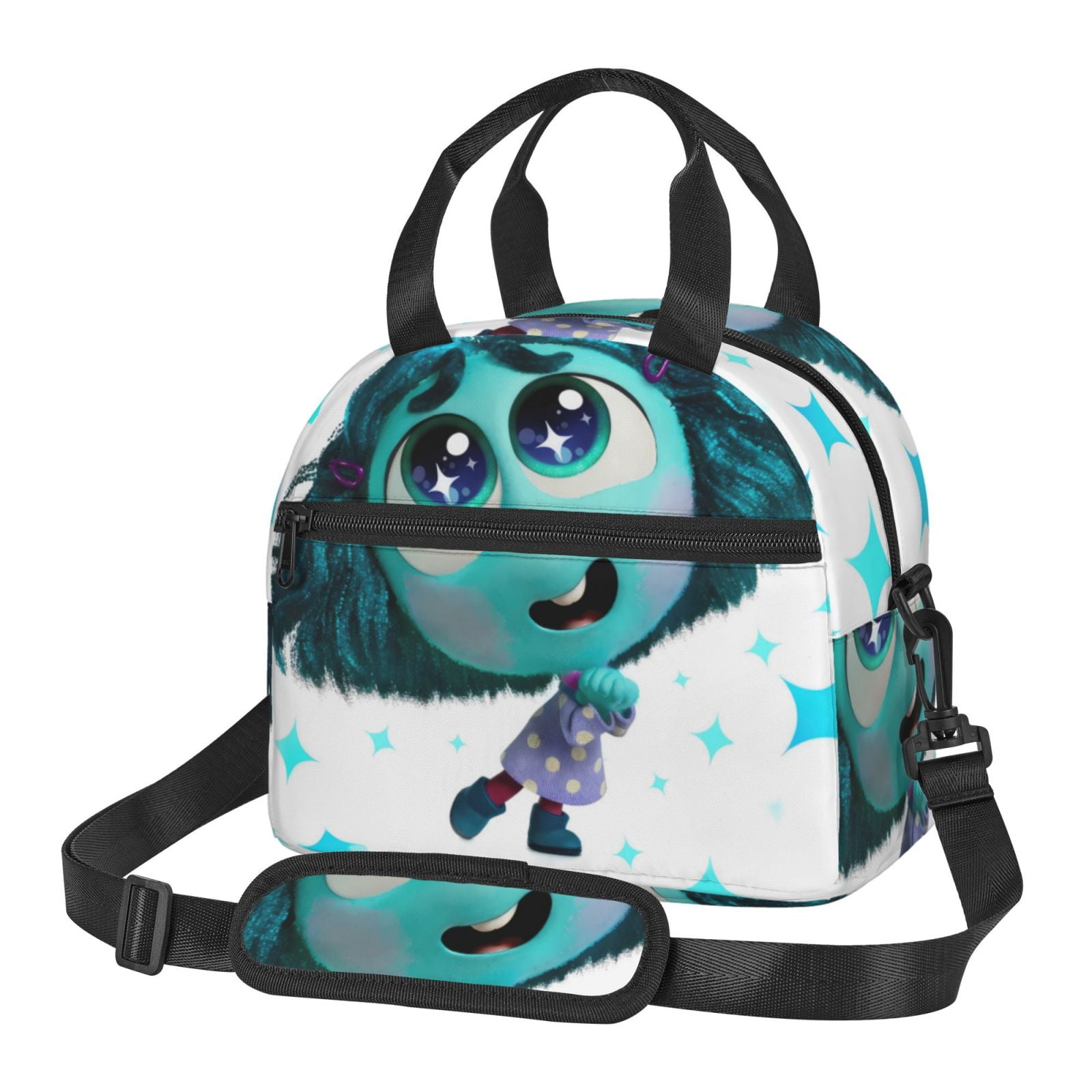 Lsque inside out 2 Pattern Lunch Bag ,Insulated Lunch Box, Small ...