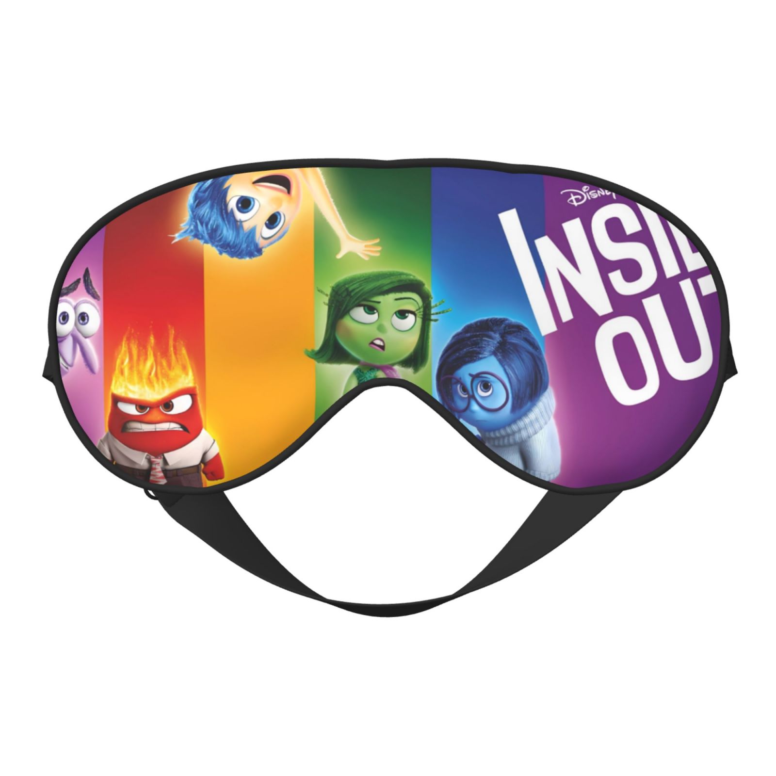 Lsque inside out 2 Pattern Sleep Eye Mask - Light Blocking Sleep Mask ...