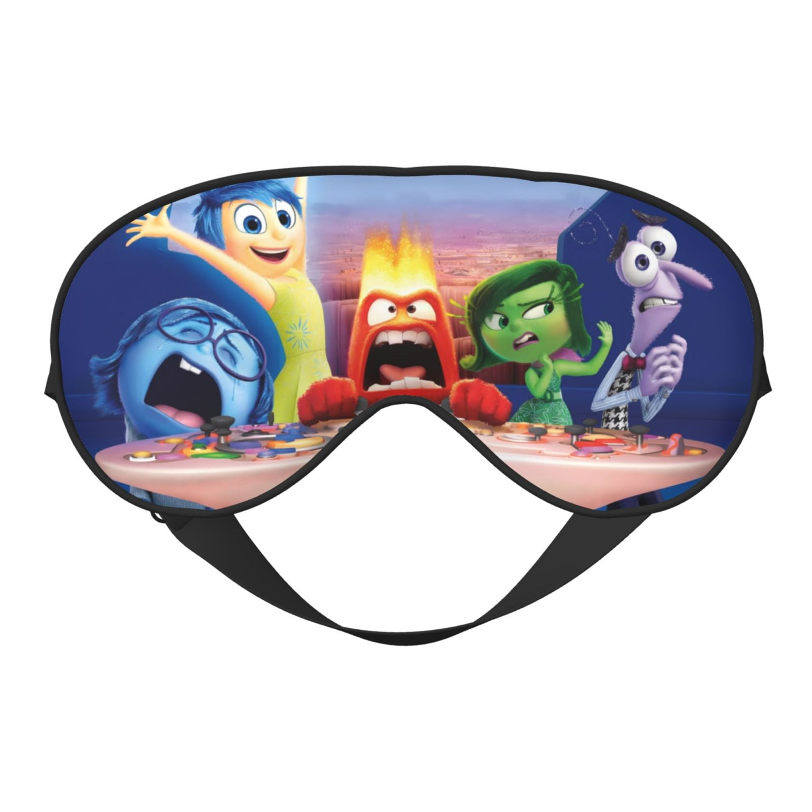 Lsque inside out 2 Pattern Sleep Eye Mask - Light Blocking Sleep Mask ...