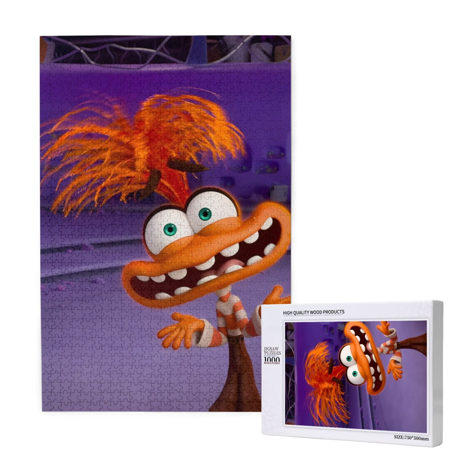 Lsque inside out 2 Pattern Wooden Picture Puzzle ,1000 Piece Jigsaw ...