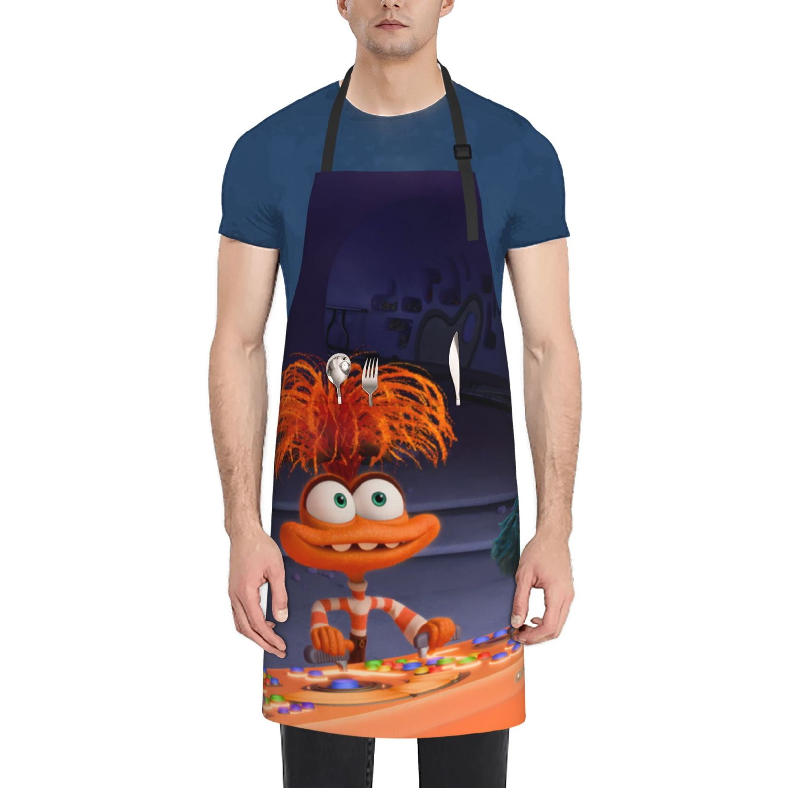 Lsque inside out 2 Waterproof Apron Chef Aprons for Men Heavy Duty ...