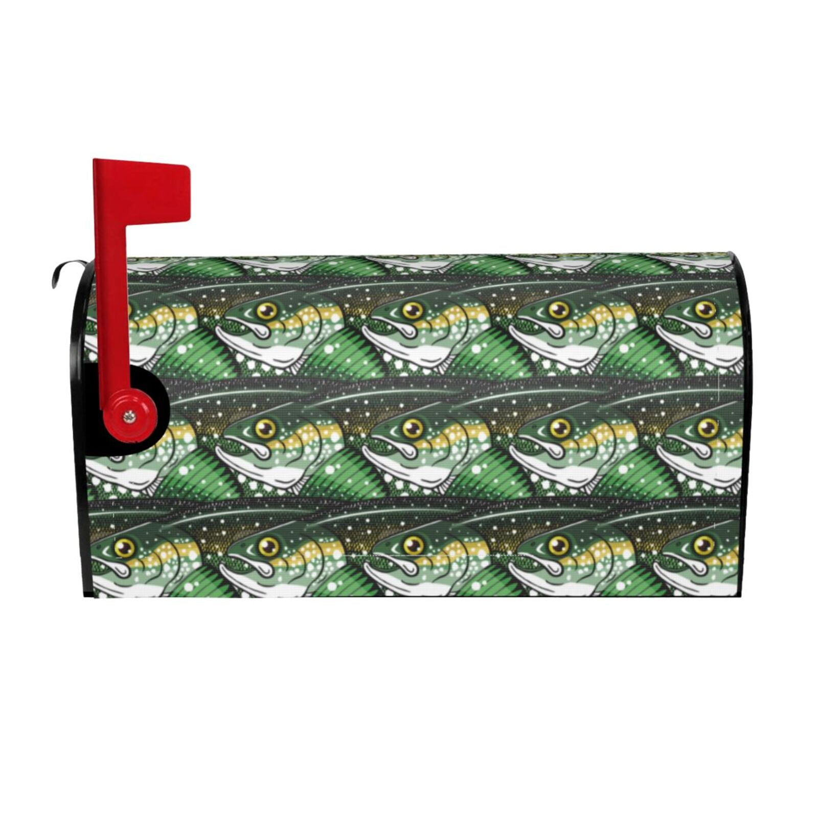 Lsque lake trout Mailbox Cover Standard Size ,Magnetic Mailbox Covers ...