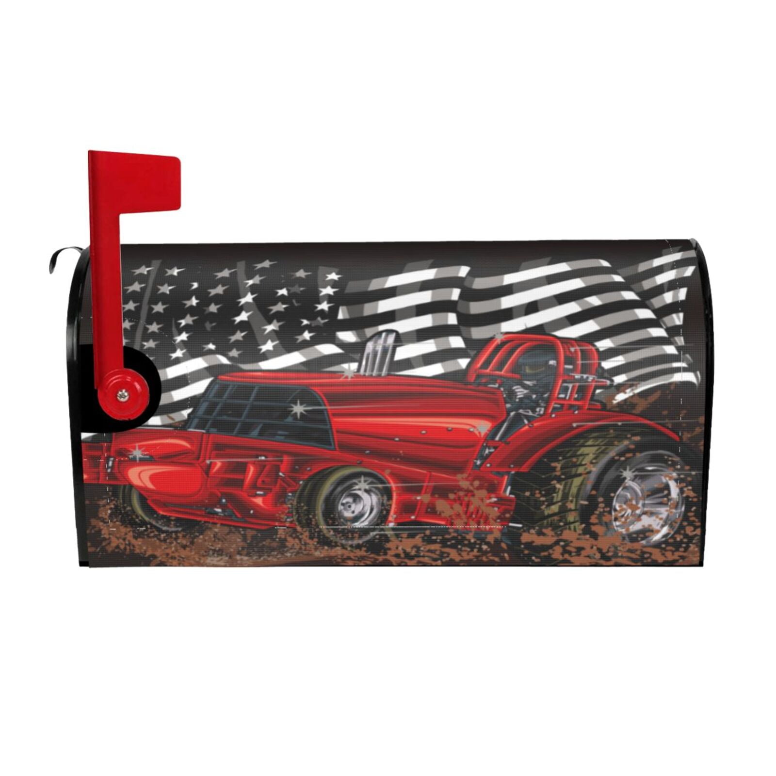 Lsque tractor Mailbox Cover Standard Size ,Magnetic Mailbox Covers Post ...