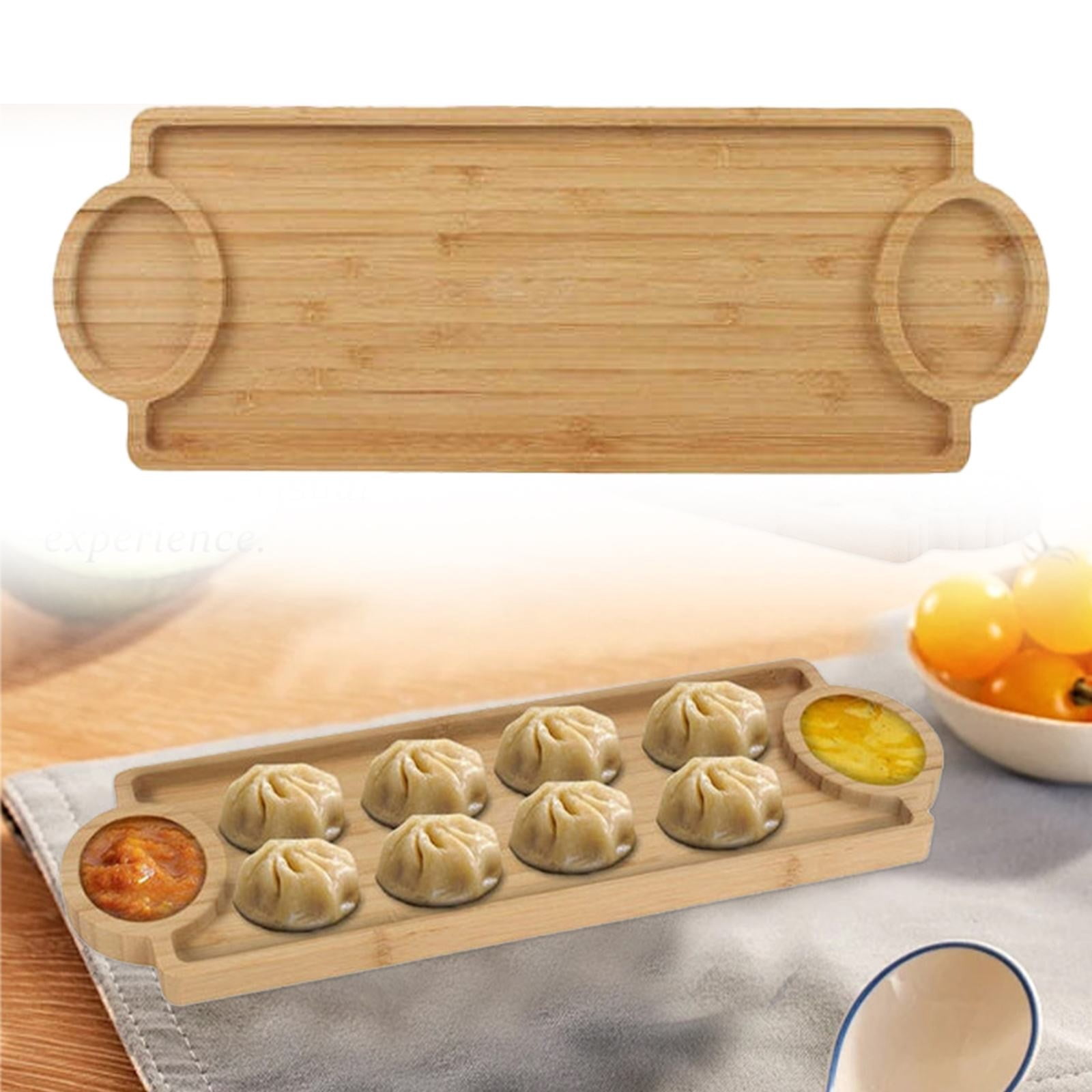Lssam Baking Sheet Household Essentials Food Tray Snack Tray Wooden ...
