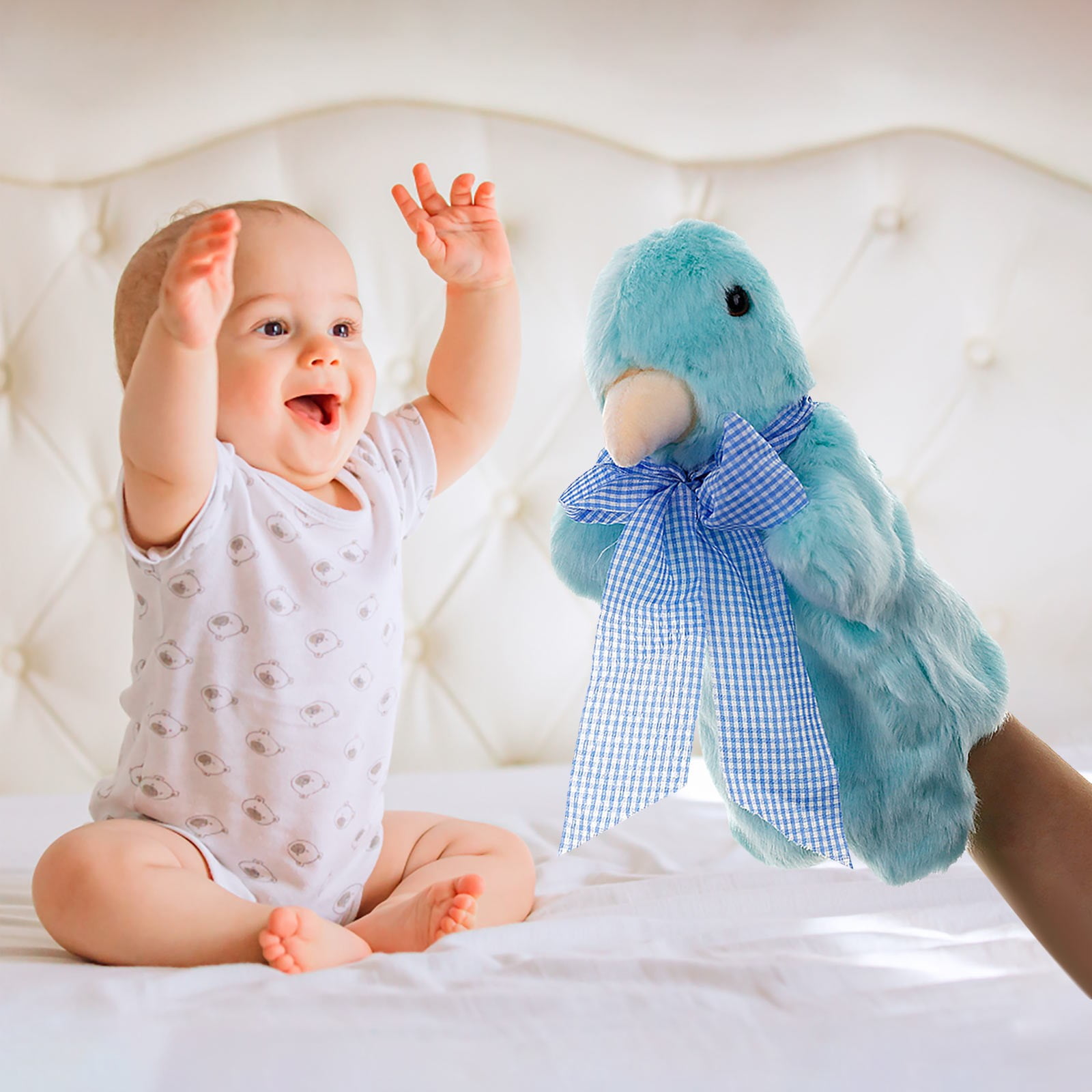 Lssam Bird Puppet, Birds Hand Puppets for Kids,Toddler Includes Parrots ...