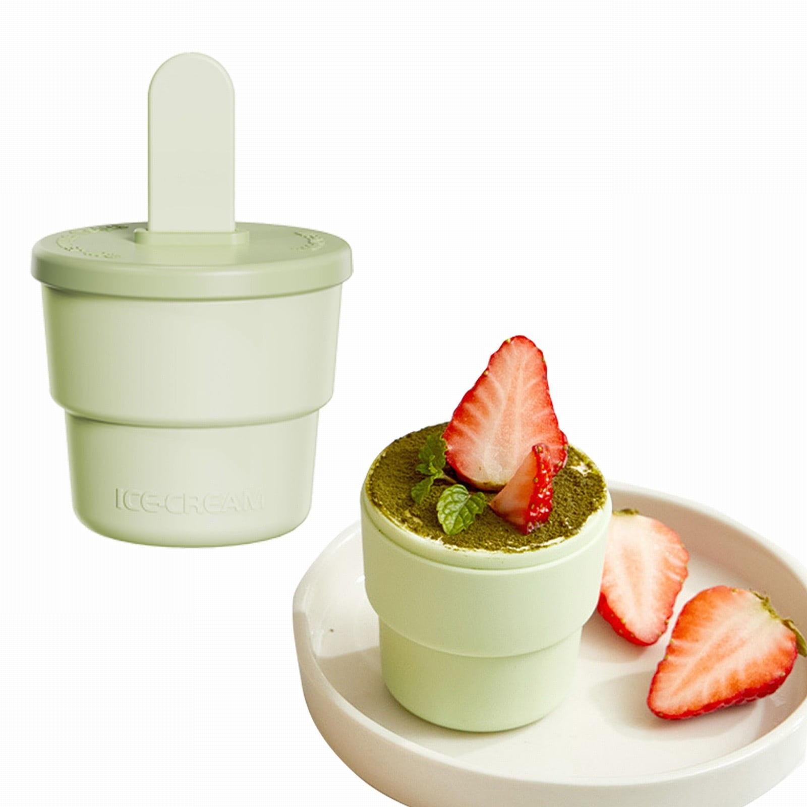 Lssam Clearance Ice Cream Sticks DIY Craft Creative Designs 2 In 1 Ice ...