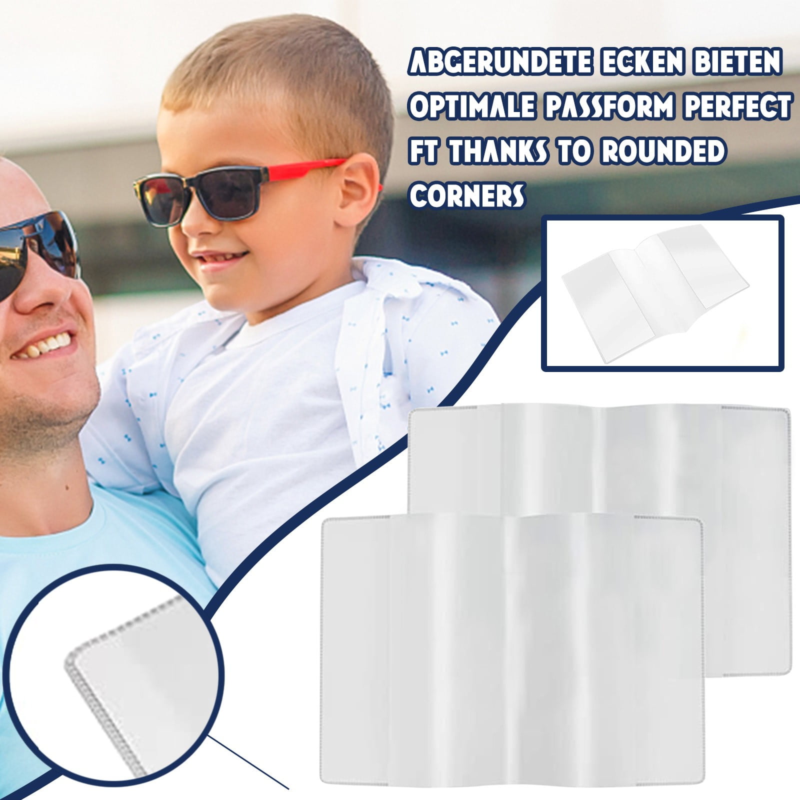 Lssam Crystal Clear Archival Quality Document Protector Set - Heavy ...