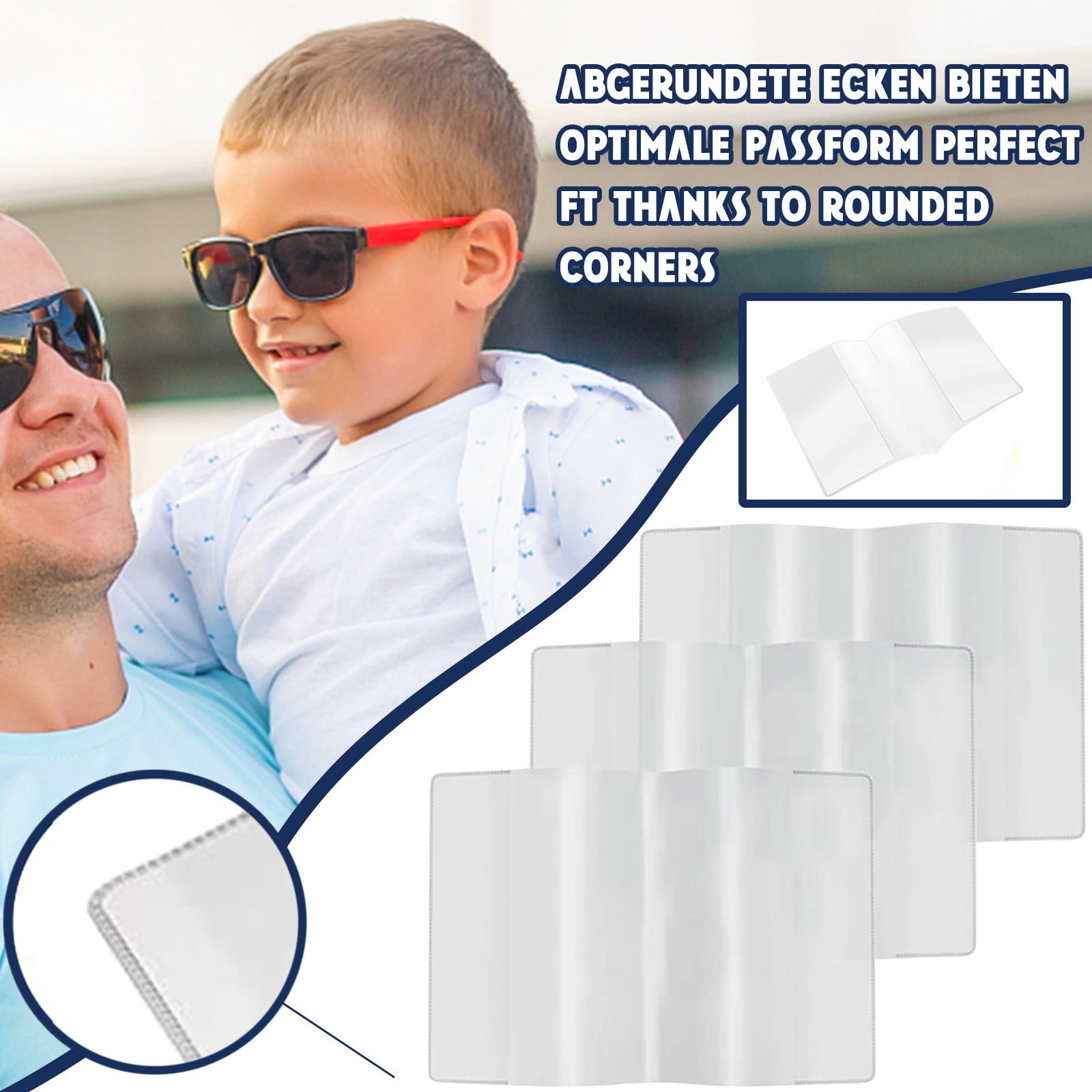 Lssam Crystal Clear Archival Quality Document Protector Set - Heavy ...