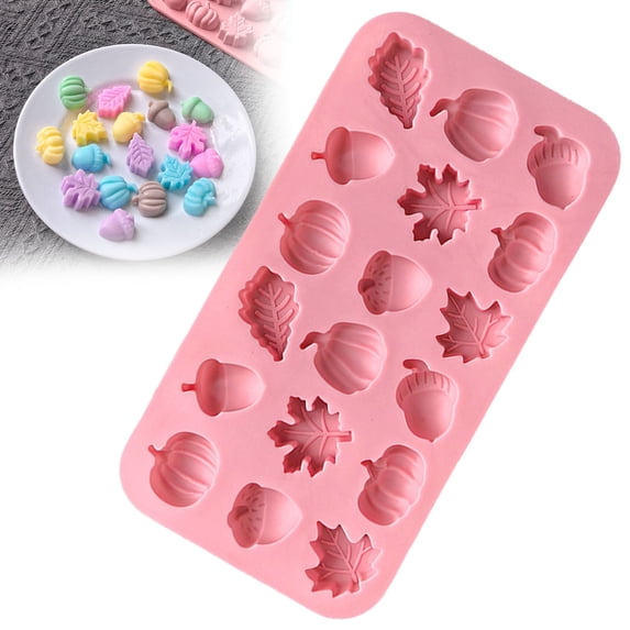Lssam Fall Silicone Molds for Chocolate - Thanksgiving Silicone Molds ...