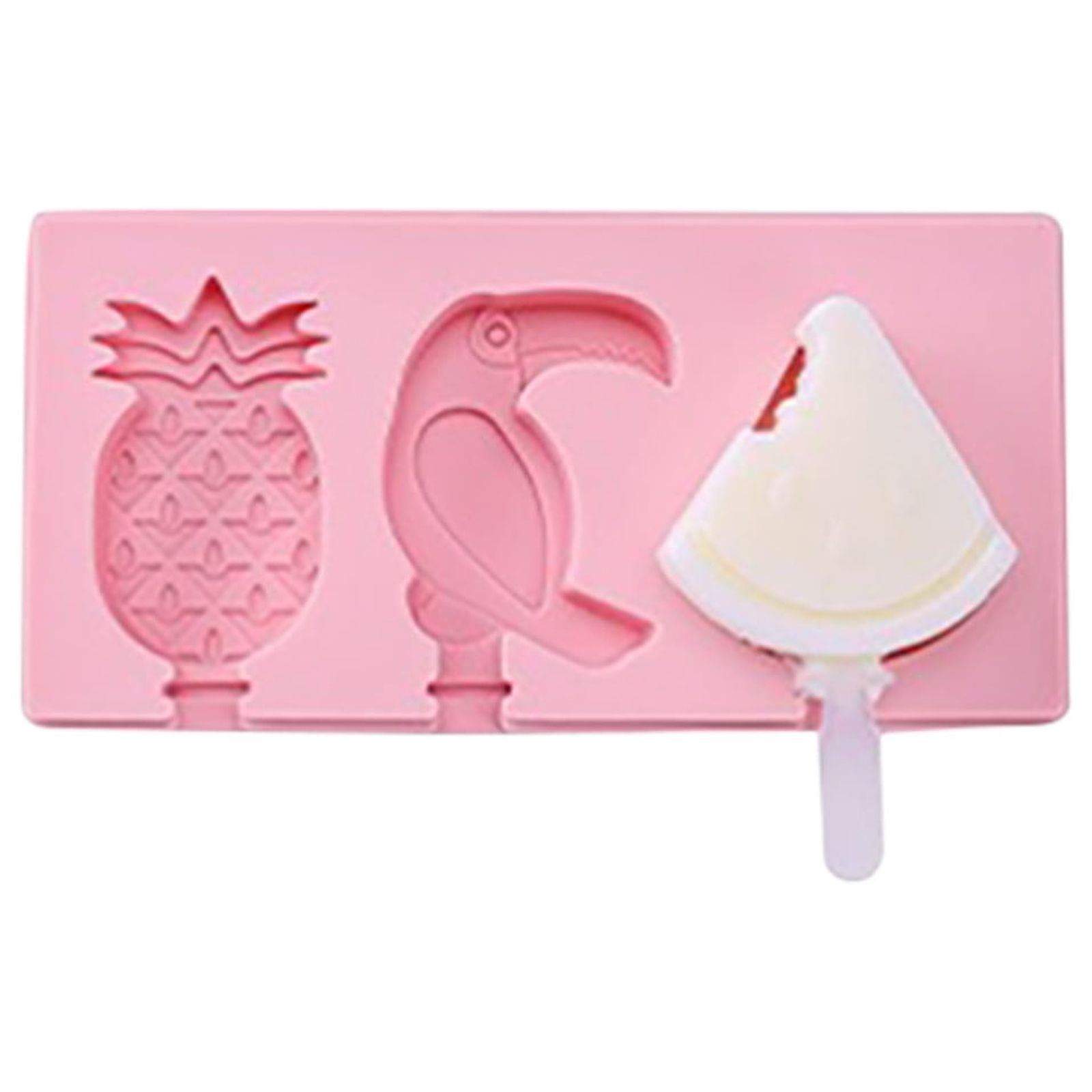 Lssam Ice Cream DIY Pop Molds Ice Pop Molds Ice Cream Sticks DIY Craft ...