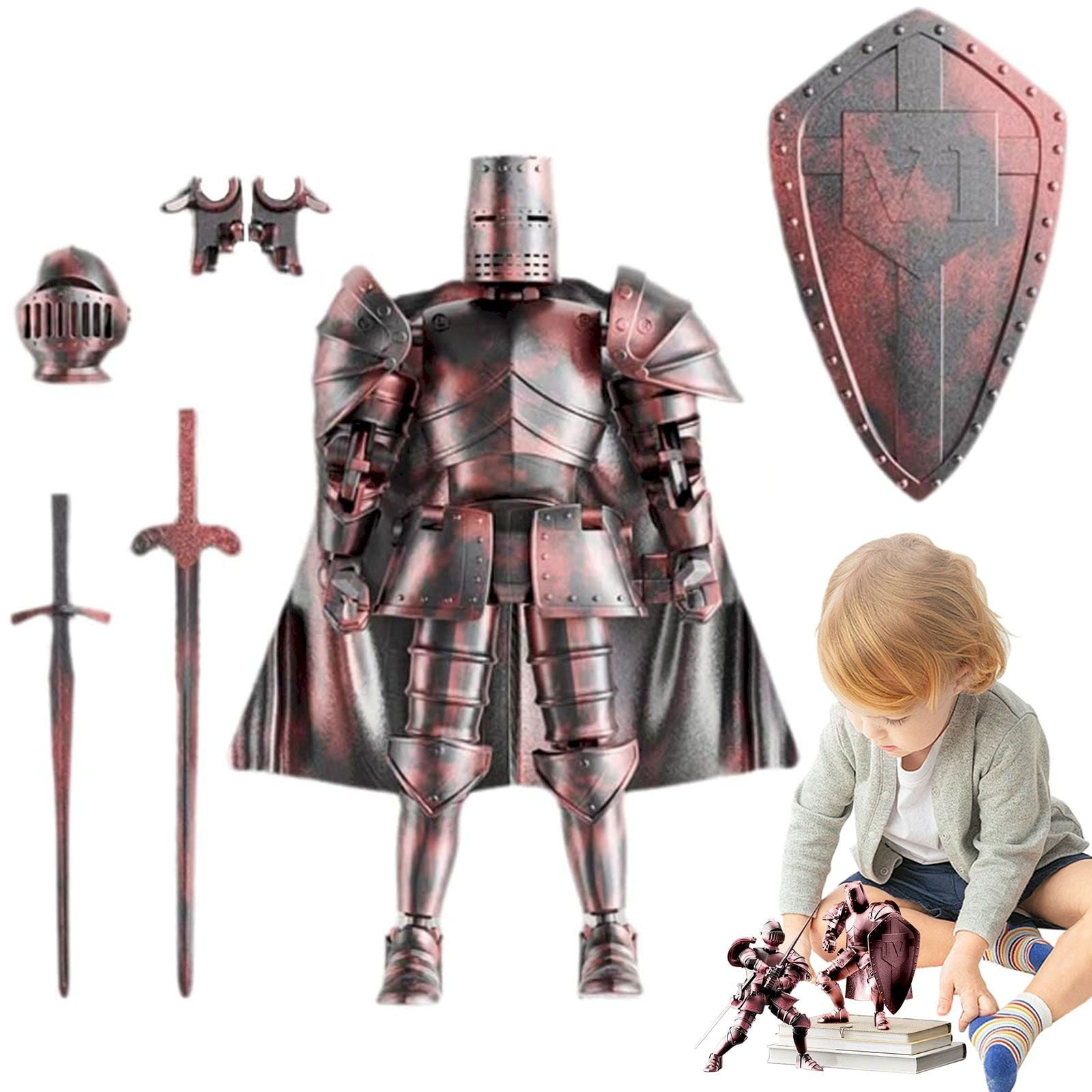 Lssam Knight Action Figures,Medieval Action Figures, Medieval Action ...