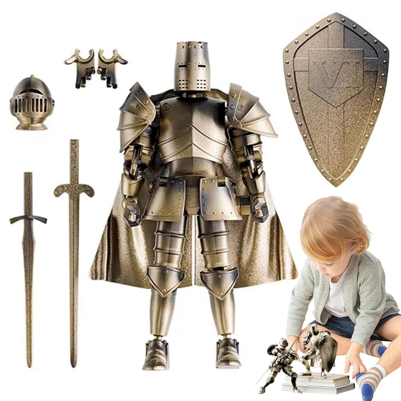 Lssam Knight Action Figures,Medieval Action Figures, Medieval Action ...