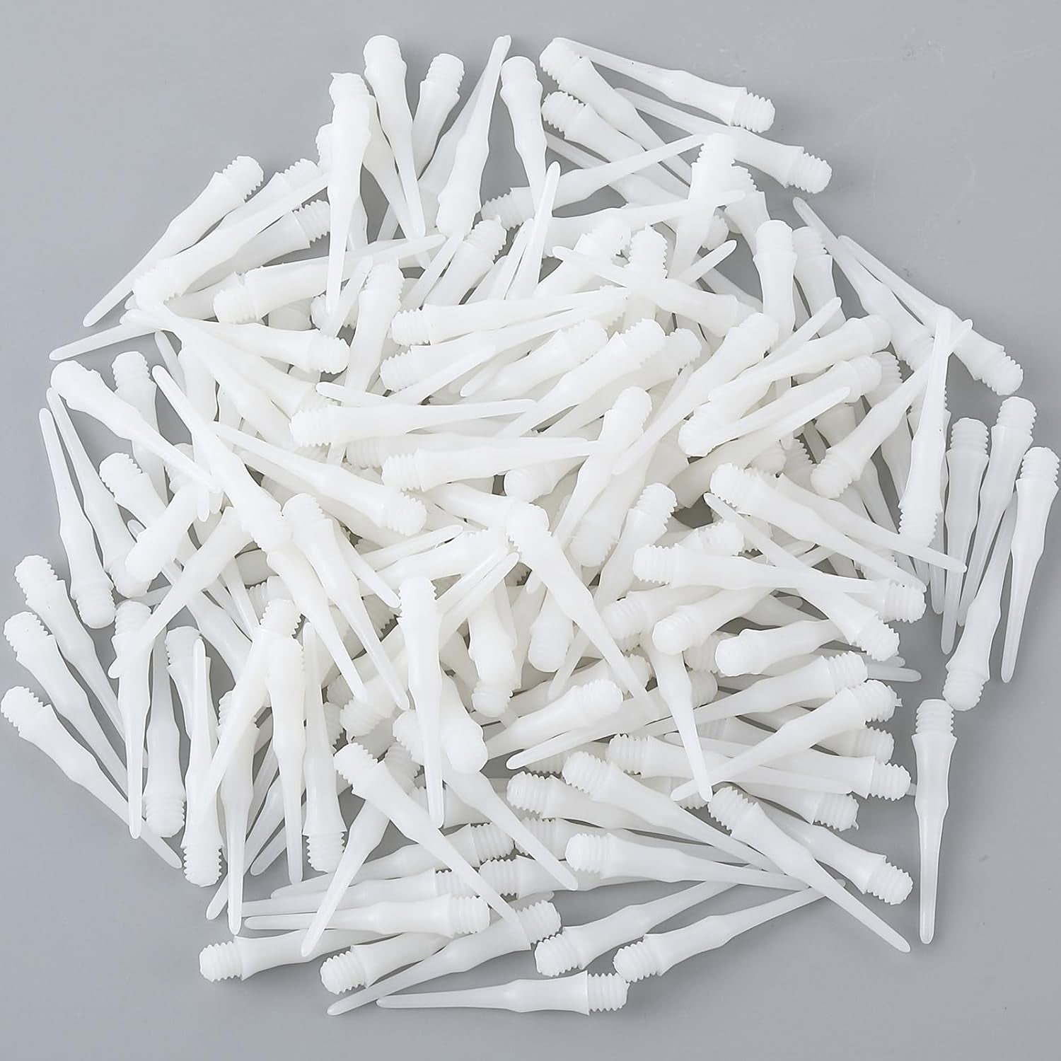 Lsupdaol 100 Pack 2BA Thread Soft Tip Dart Points Plastic Replacement ...