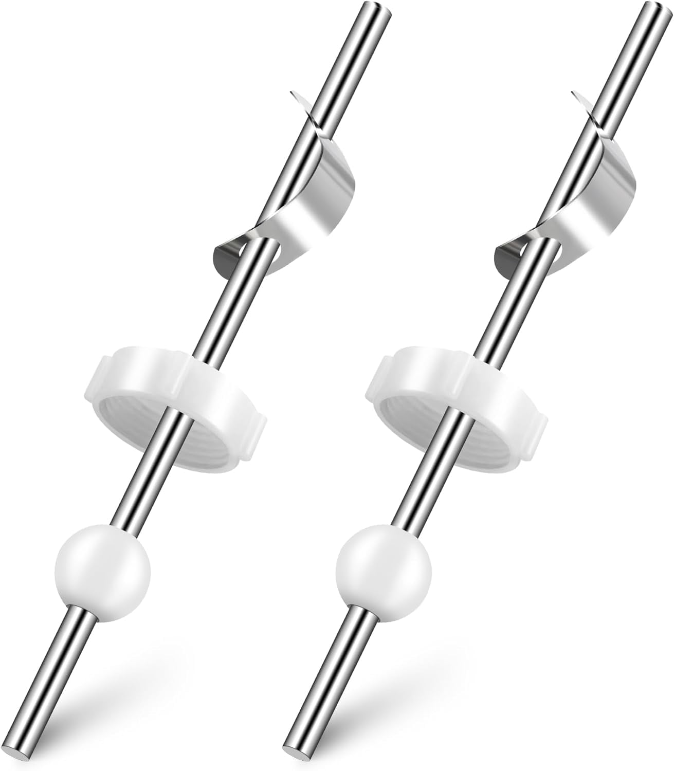 Lsupdaol 2 Pack 6-1/4 inch Bathroom Lavatory Faucet Pop Up Ball Rod ...