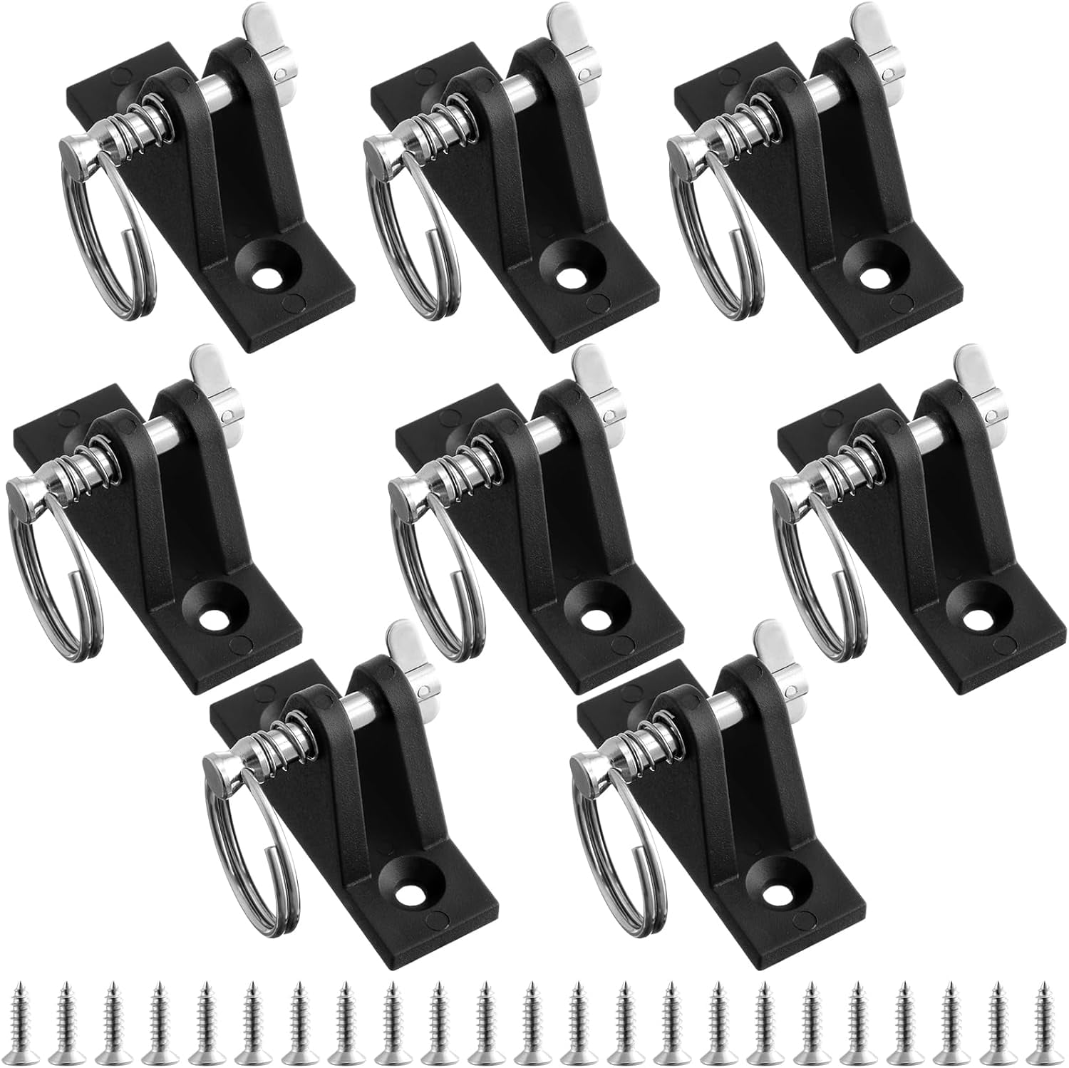 Lsupdaol 2 Pack Bimini Top Deck Hinge with Quick Release Pin, 316 ...