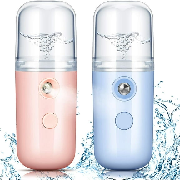 Spray Mini Portable Handheld Face Steamer, USB Rechargeable Battery ...
