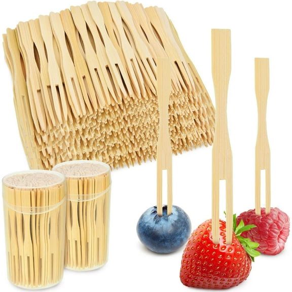 [2 Packs of 110 PCS] 3.5 inch Appetizer Forks, Mini Forks for ...