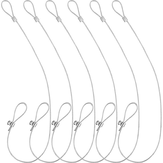 Lsupdaol 6 Pieces Gate Latch Cable Pull Latch String Fence Gate Lock ...