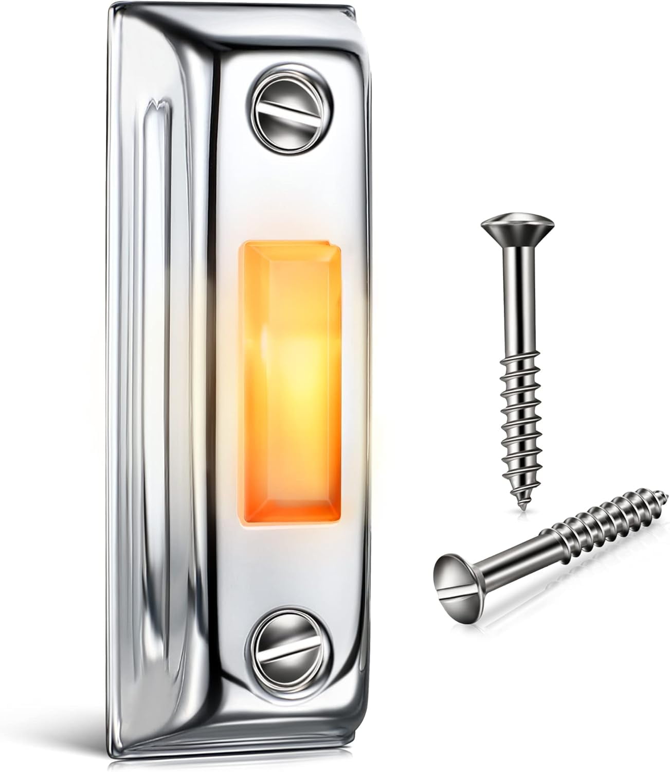 Lsupdaol Metal Doorbell Push Button, Heavy Duty Metal Door Bell Wired ...