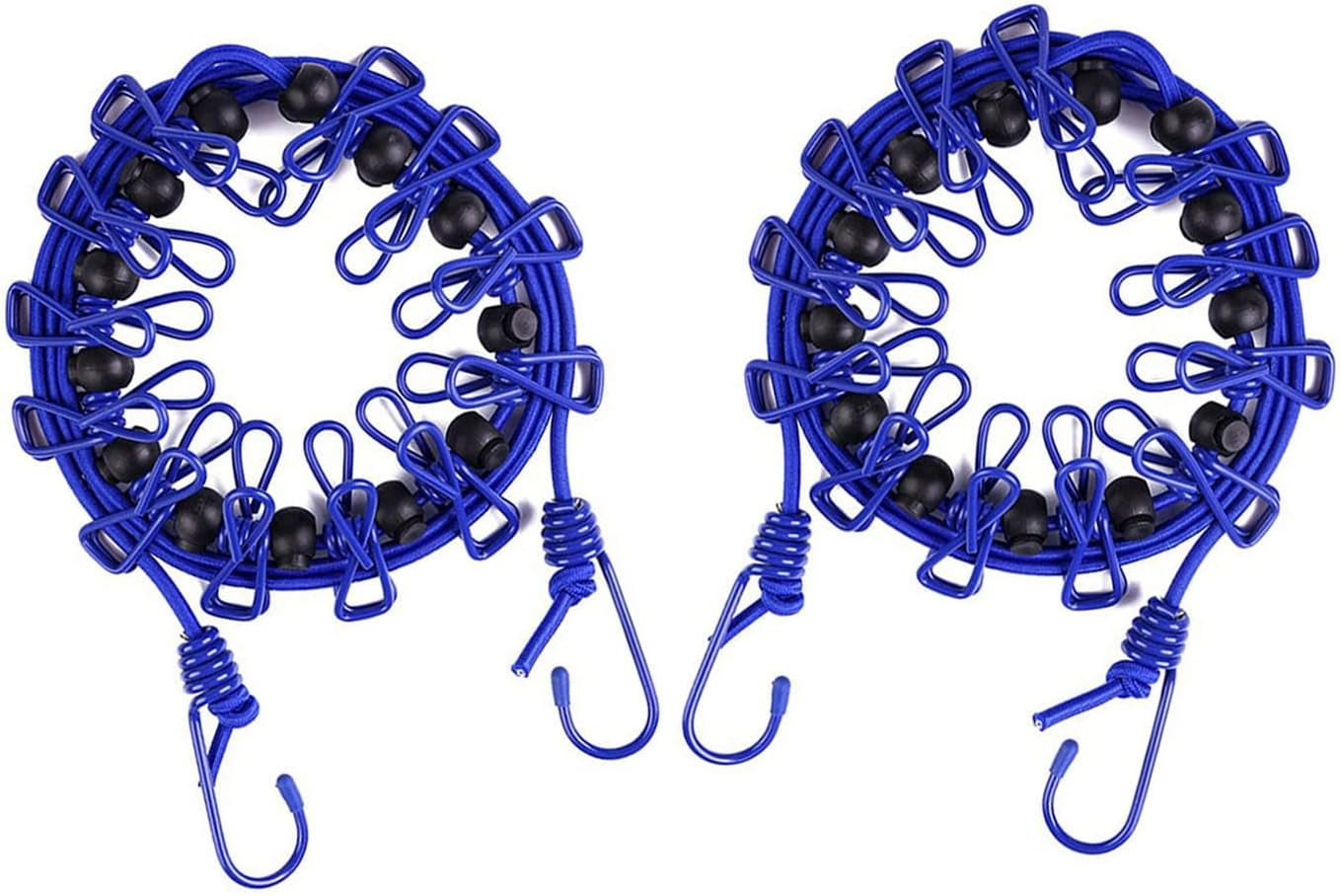 KOCNYDEY Portable Windproof Travel Clothesline, Adjustable Retractable ...