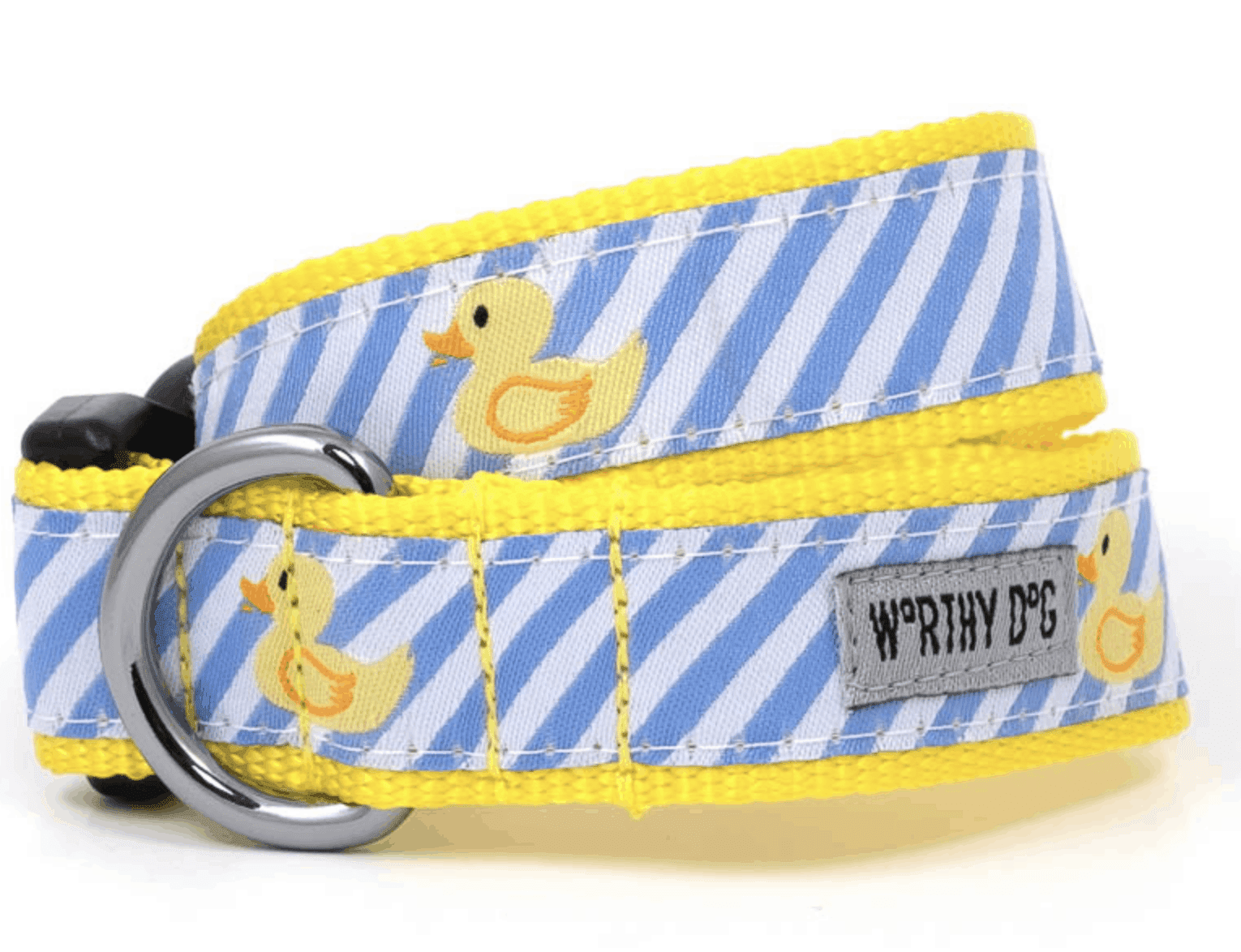 Lt. Blue Stripe Rubber Duck Collar - Walmart.com