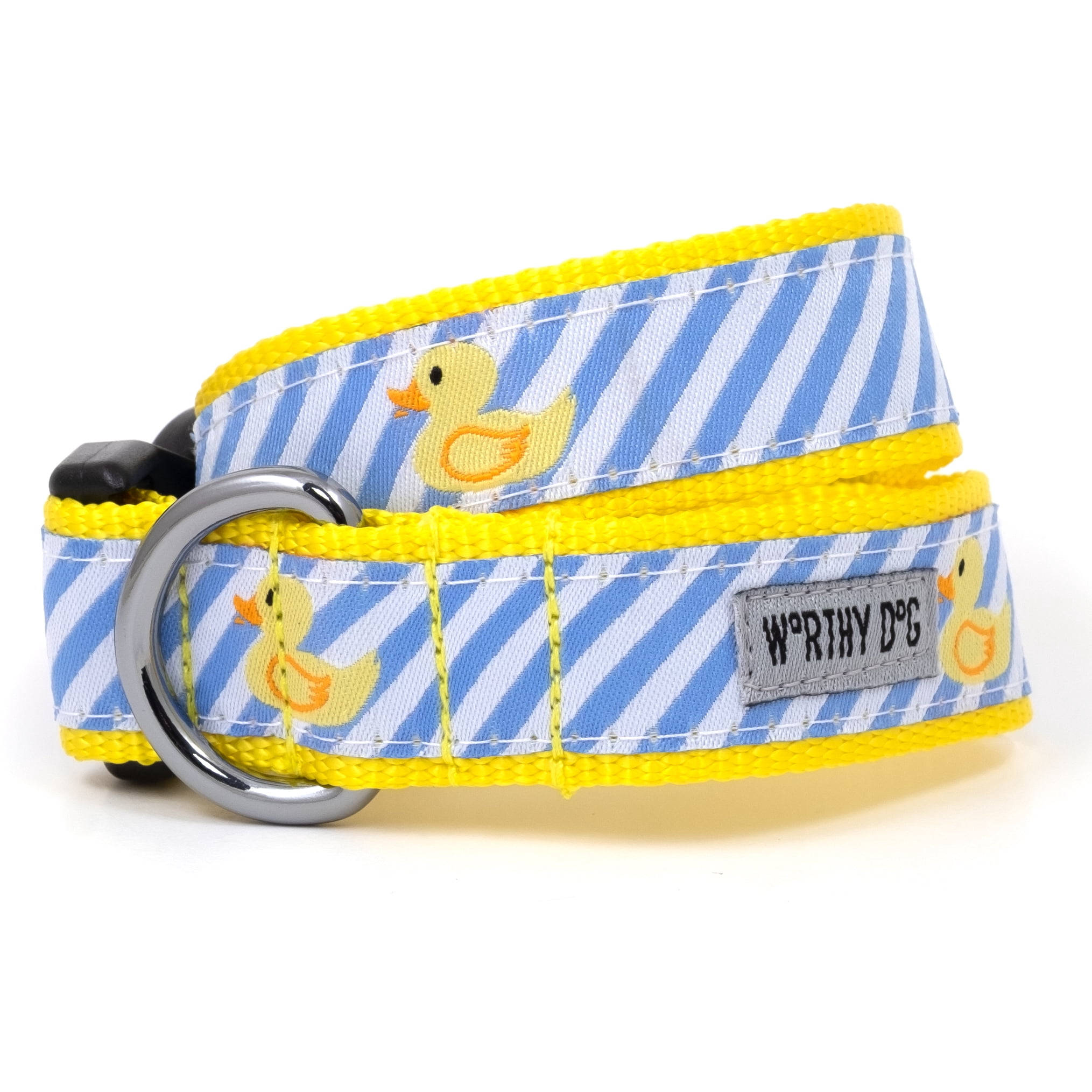 Lt. Blue Stripe Rubber Duck Collar - Walmart.com