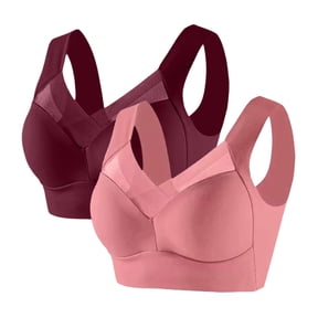 Moona Bra For Senior Front Closure Breathable Bra For Seniors Wirefree ...