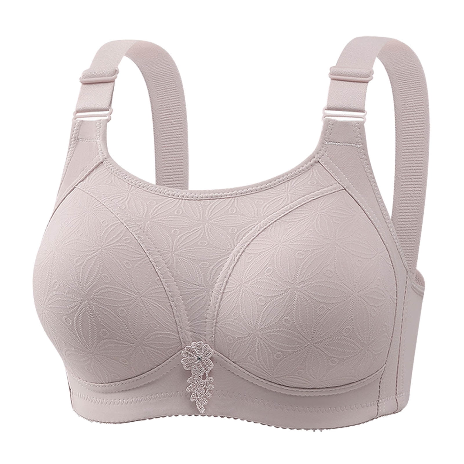 Ltctricy Women's Plus Size Push up Bras No Underwire Supportive Lace ...